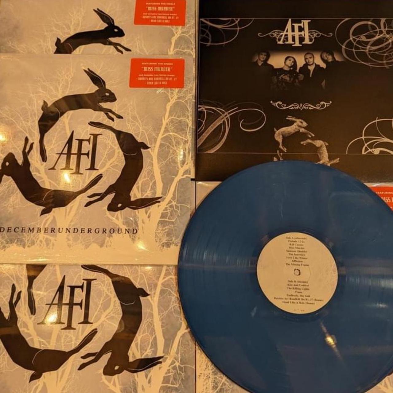 AFI ‎– Decemberunderground ** Light Blue - Sealed... - Depop