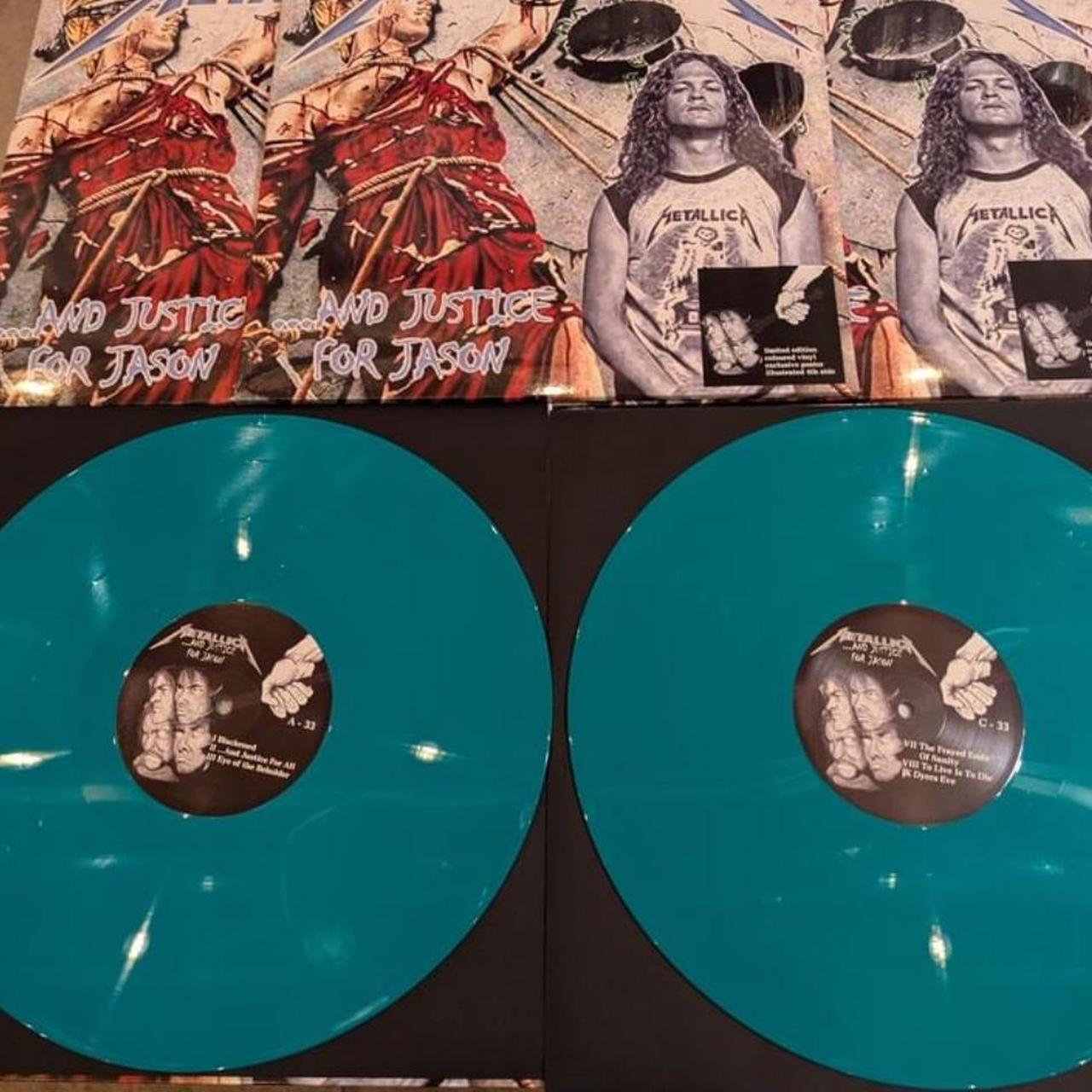 Metallica And Justice For Jason Vinyl - Depop