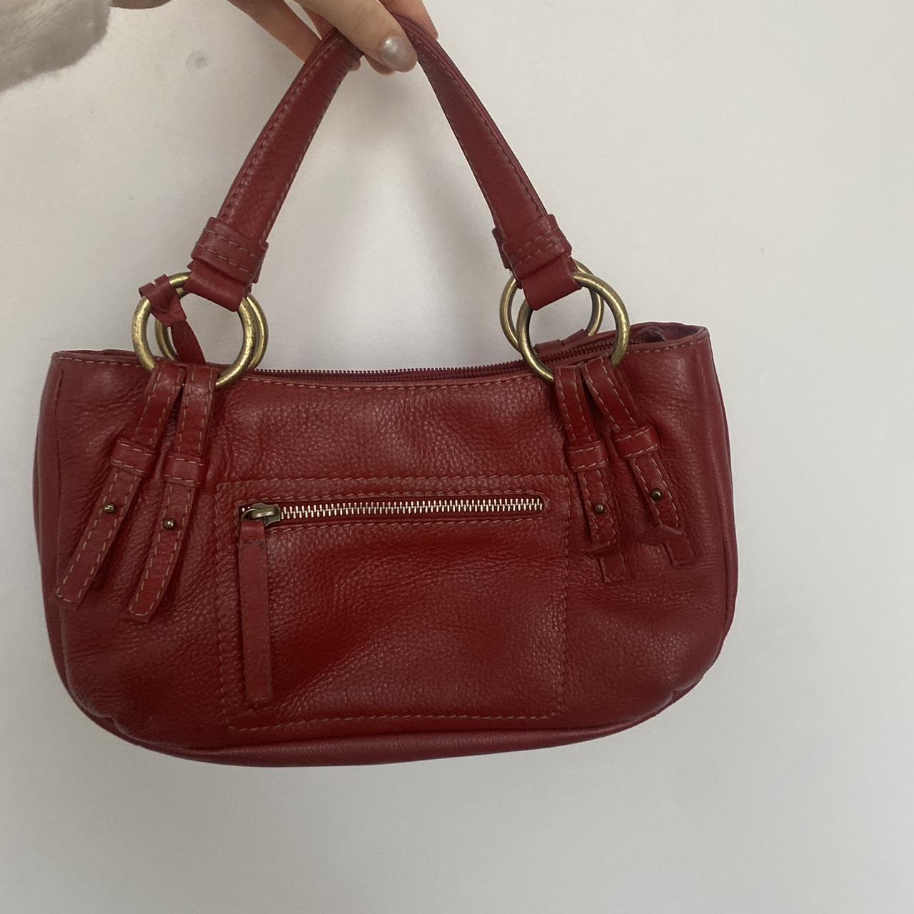 Cherry red handbag - Depop