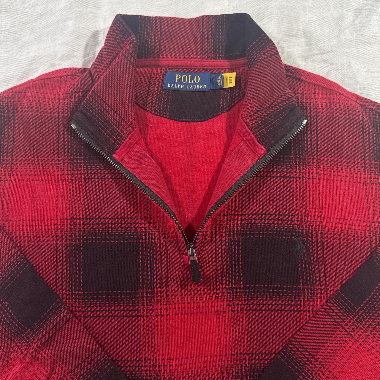 Polo RL Quarter Zip Size Large / Measurements... | Depop
