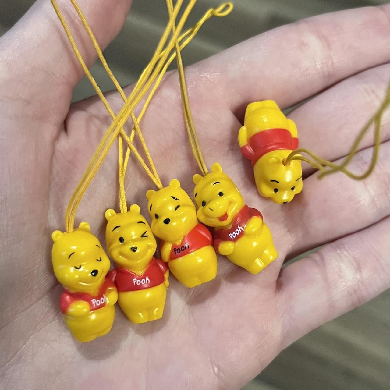 5 winnie the pooh charms- comes on key ring.... - Depop