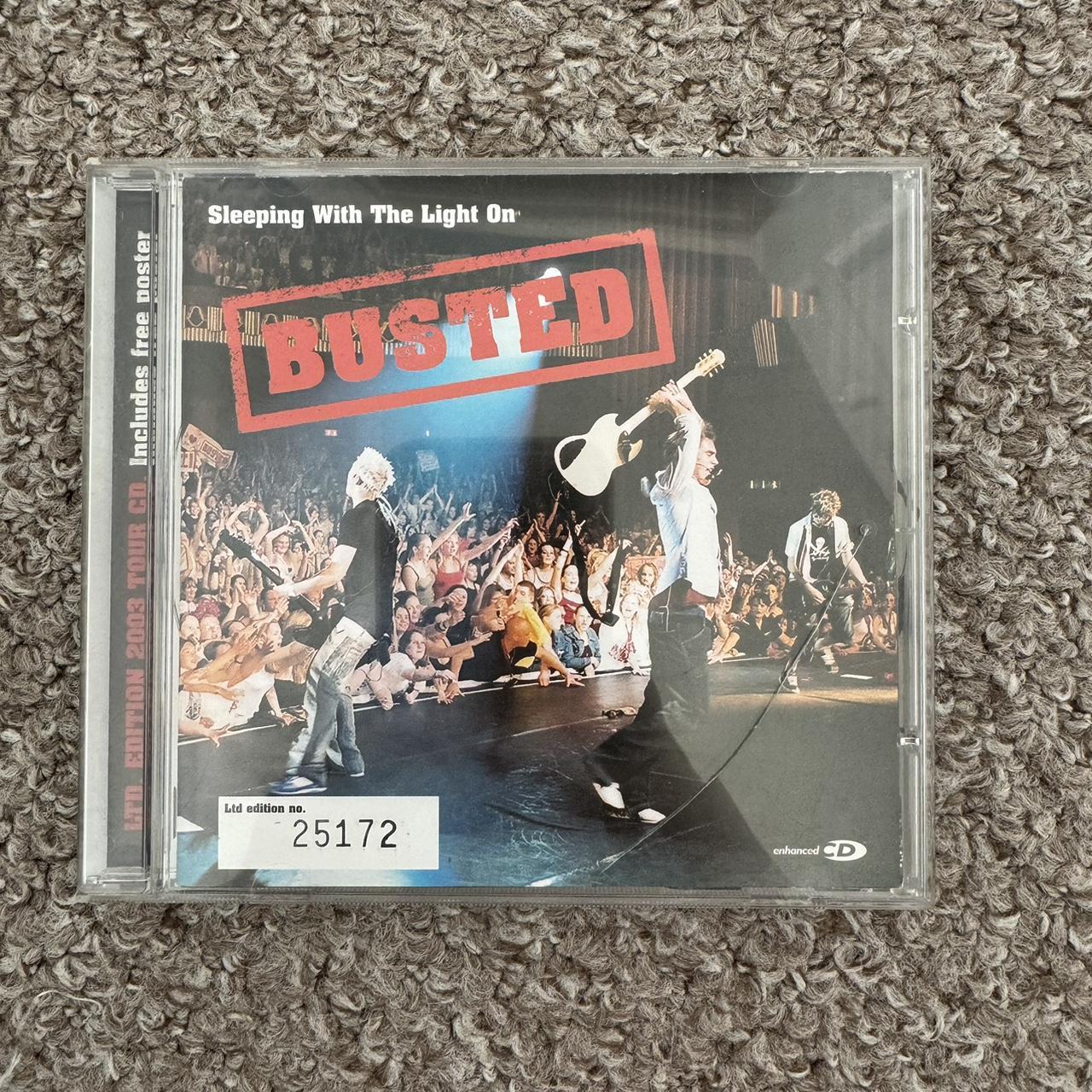 Limited Edition Busted 2003 Tour CD Has crack on... - Depop