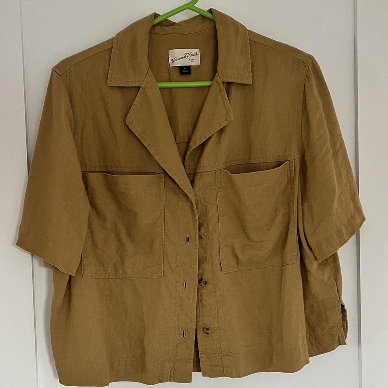 Universal Thread linen blend, boxy, oversized,... - Depop