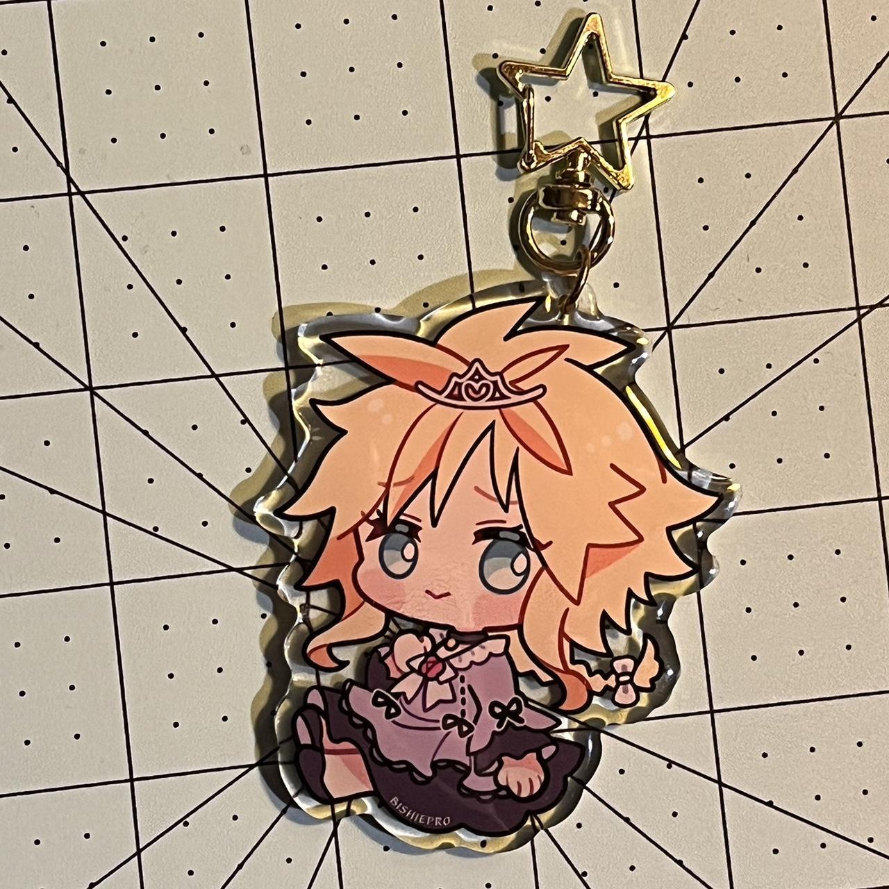 Final Fantasy 7 - Cloud Strife Keychain! ☆ — very... - Depop