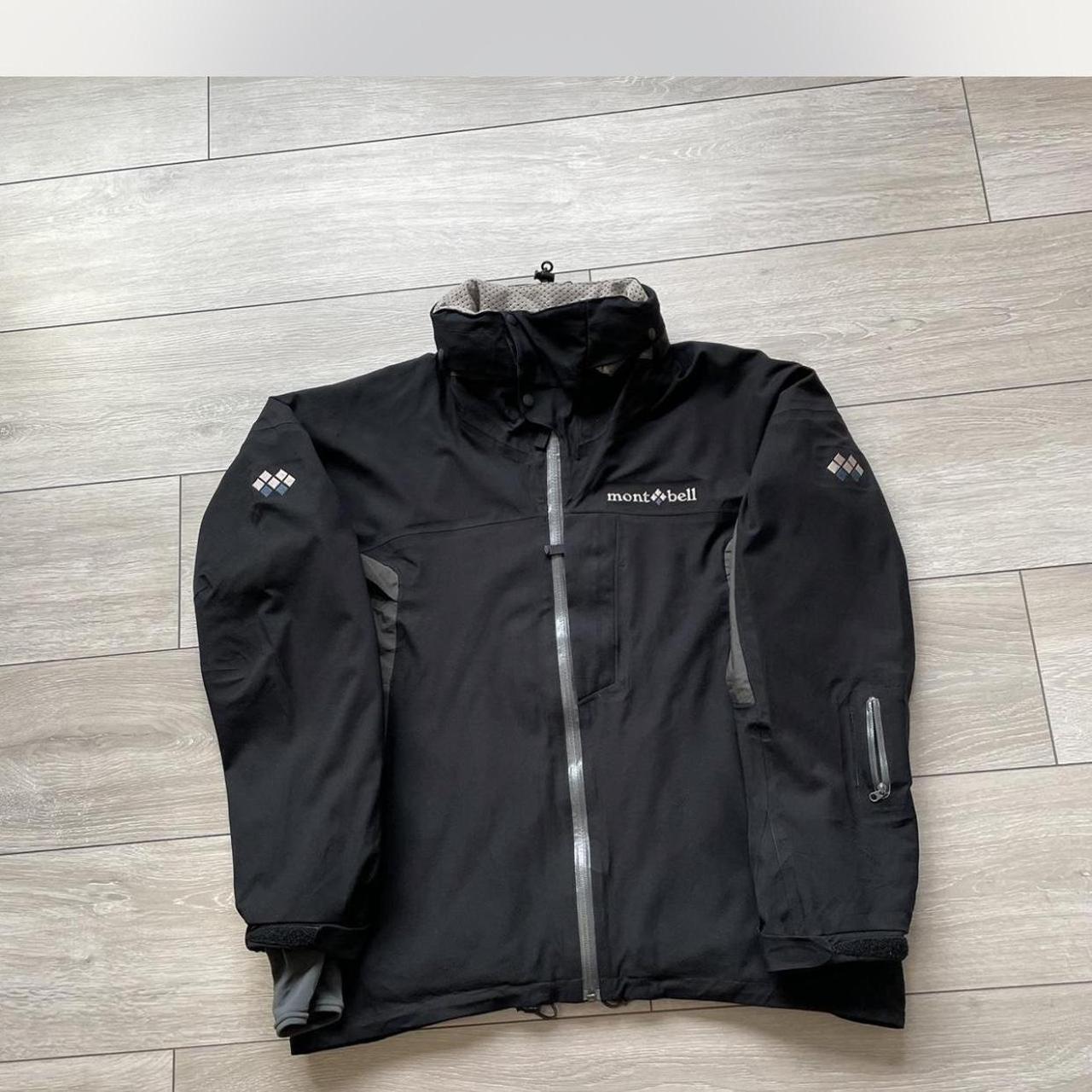 Black Montbell Goretex Ski Jacket Size small Loads... - Depop