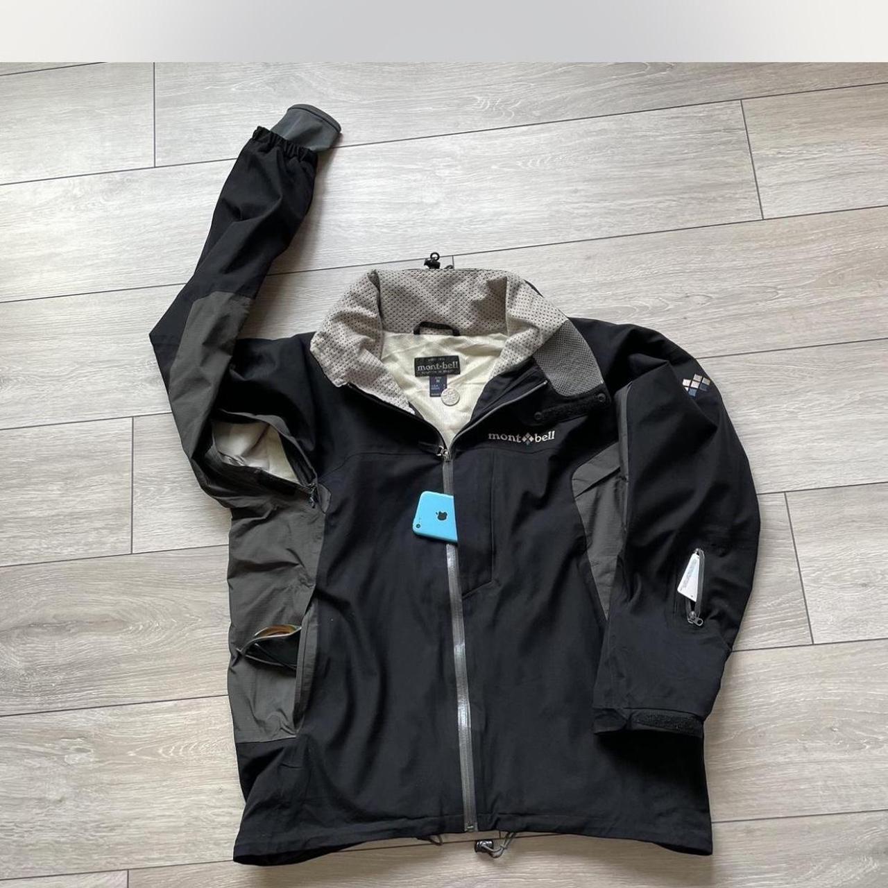 Black Montbell Goretex Ski Jacket Size small Loads... - Depop