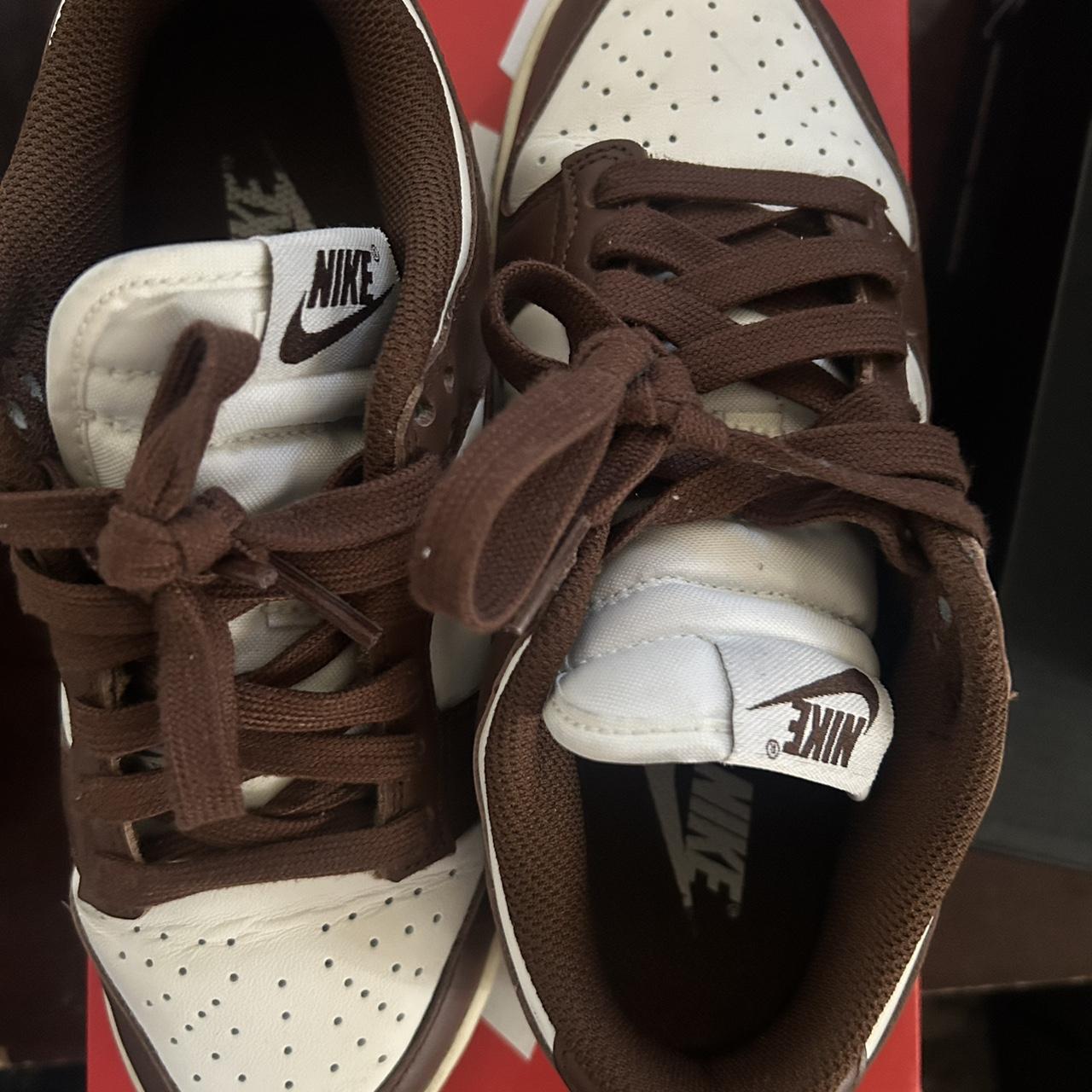 Nike dunks cacao brow color these are in great... - Depop