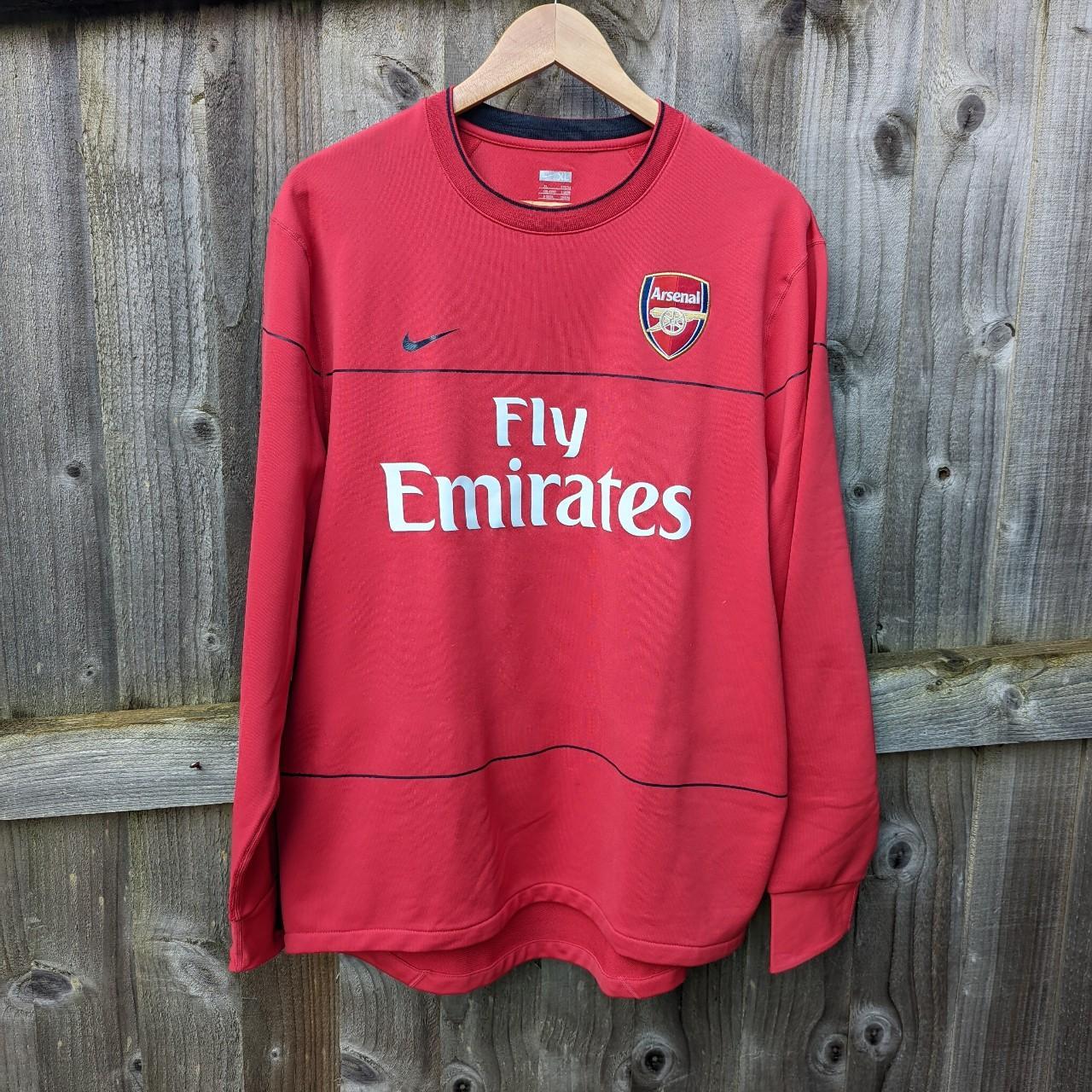 Arsenal sweatshirt Size XL Original and authentic... - Depop