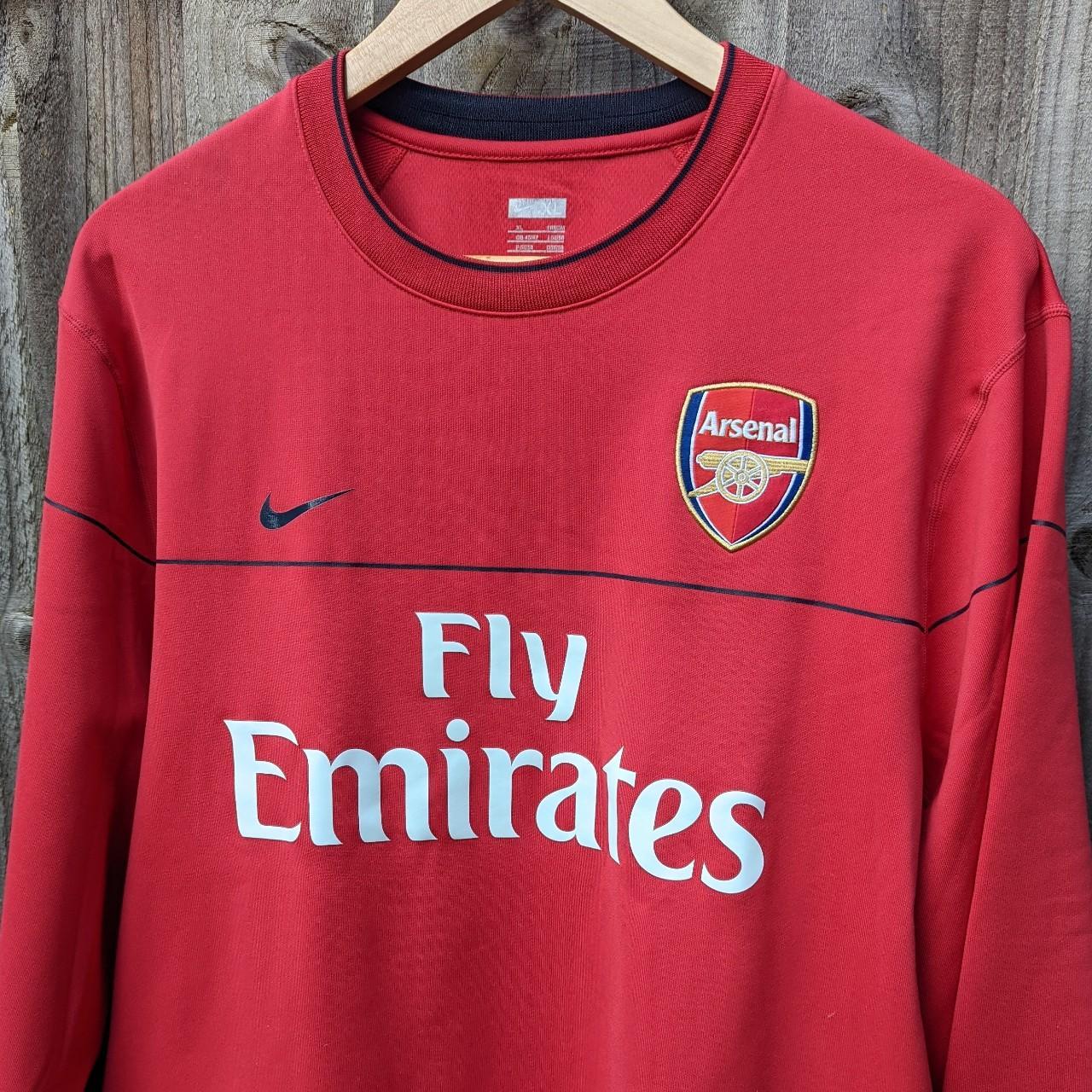 Arsenal sweatshirt Size XL Original and authentic... - Depop