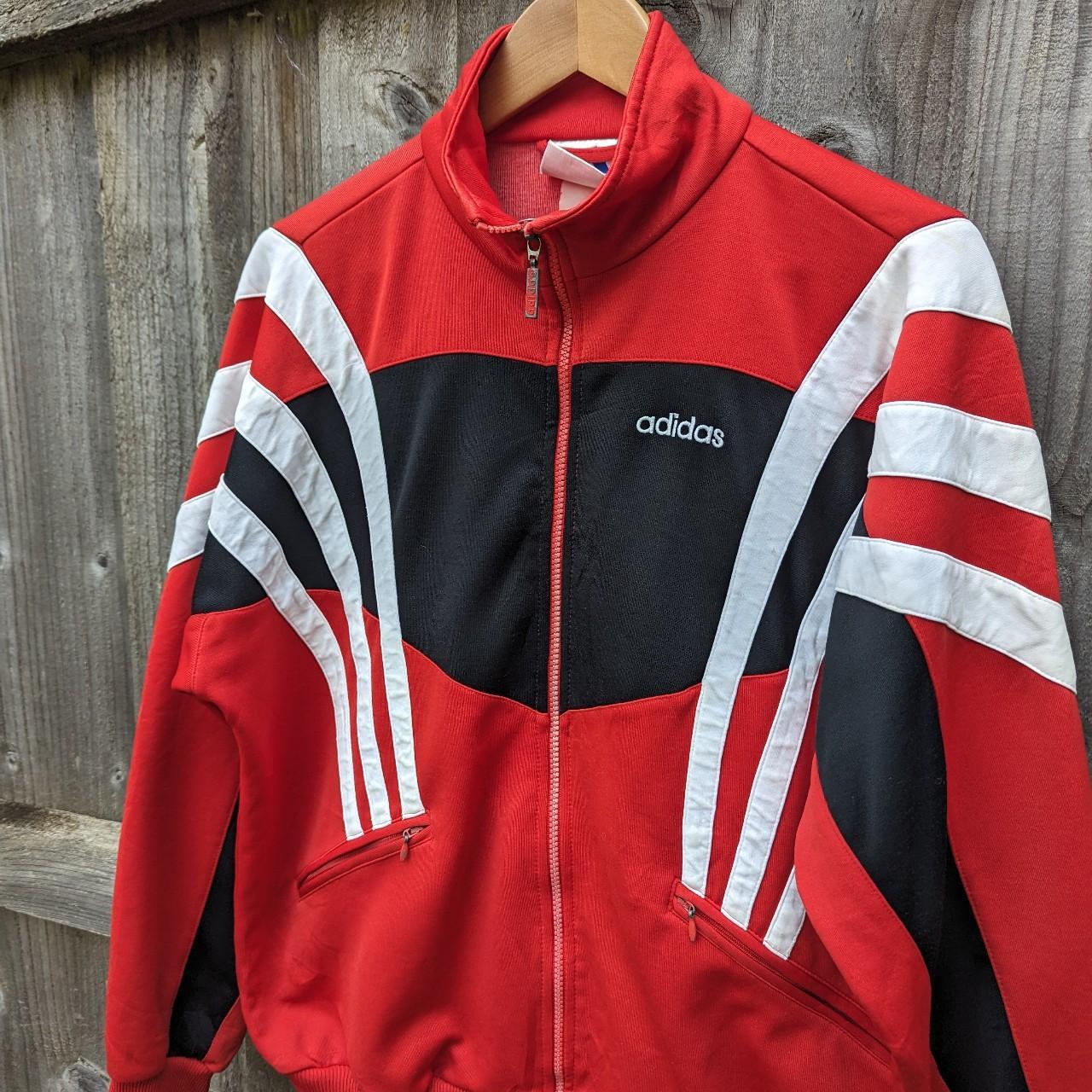 Vintage Adidas track jacket Size M Original and... - Depop