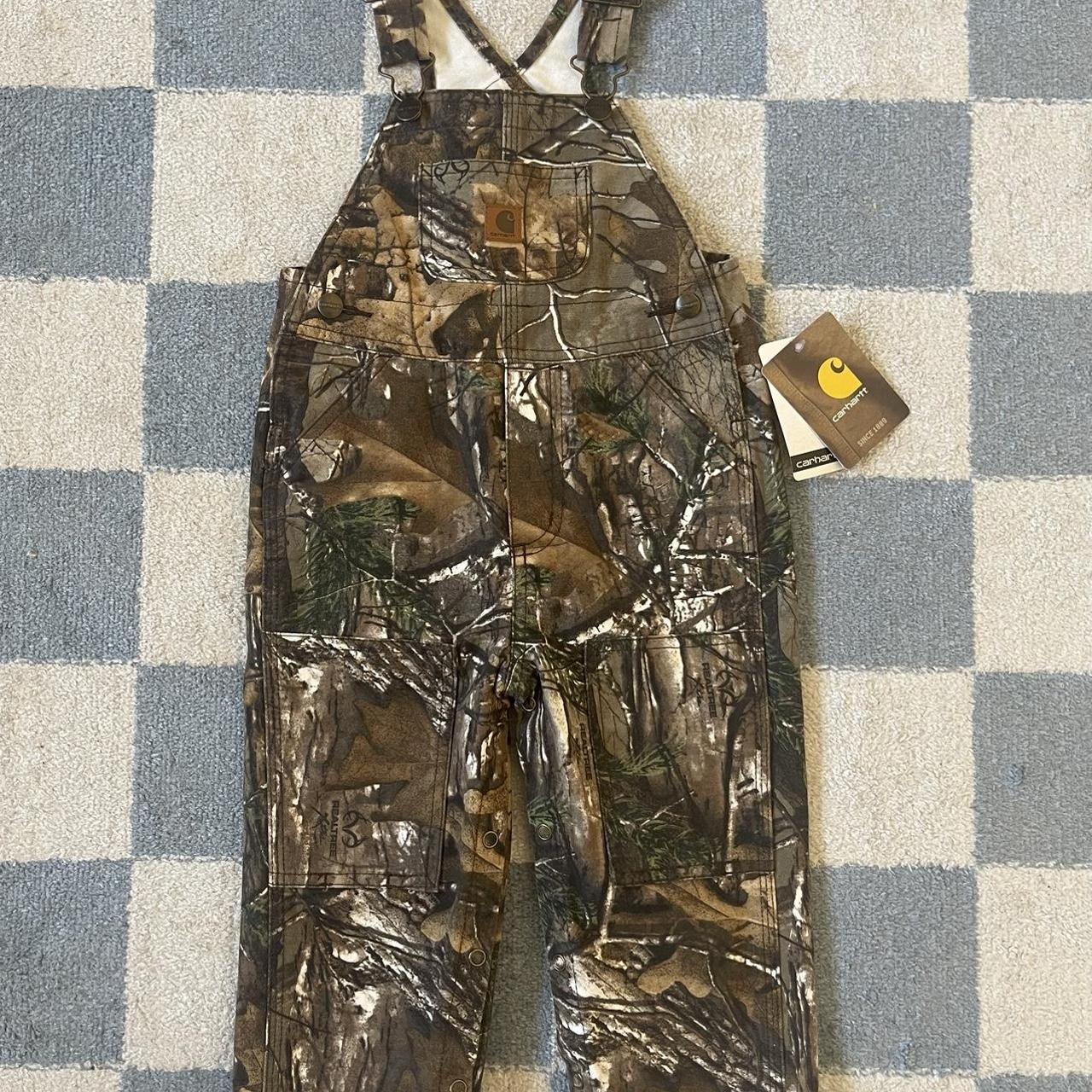 Carhartt Realtree Camo Baby Overalls brand new with... - Depop
