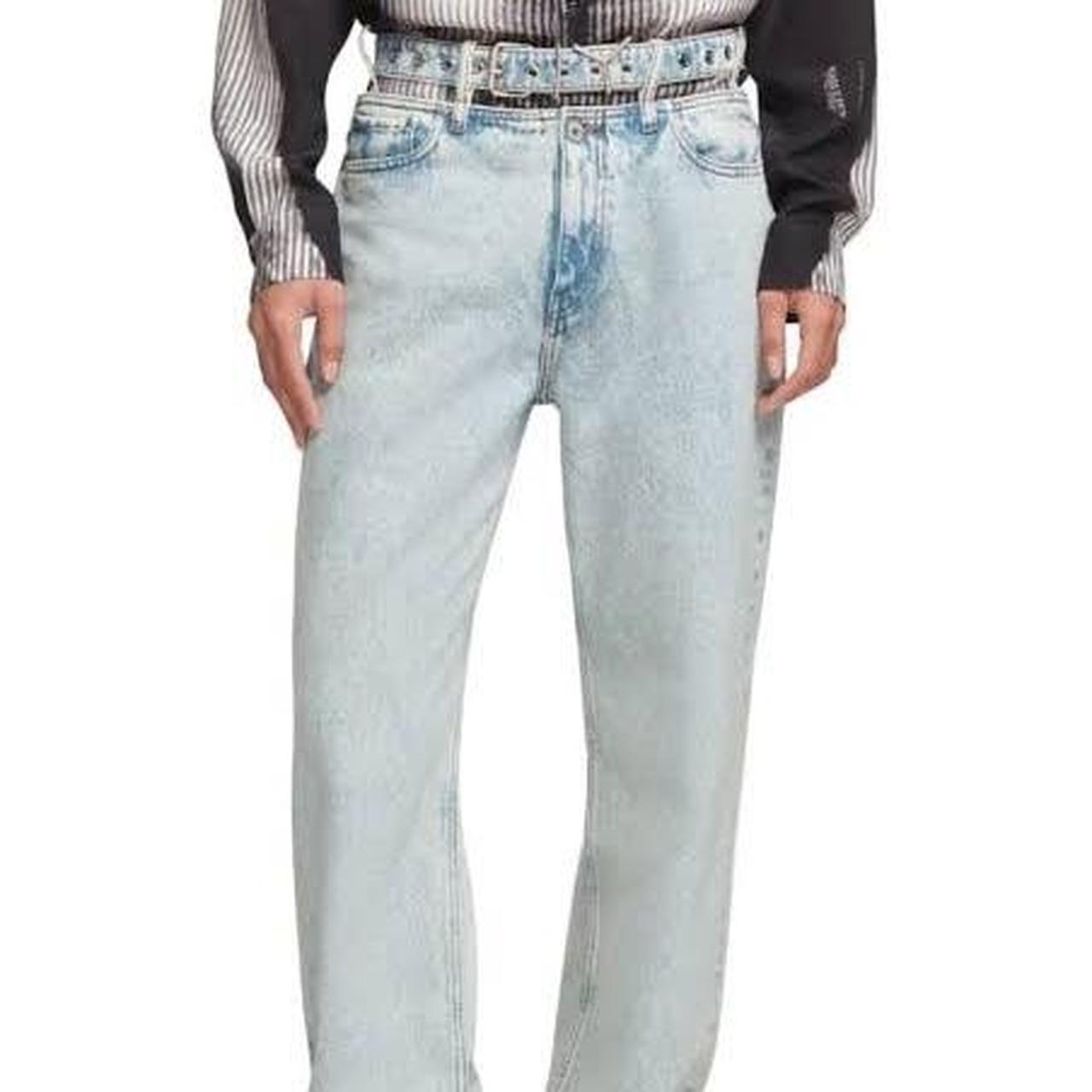 Y/Project denim jeans in ice blue Brand new with... - Depop