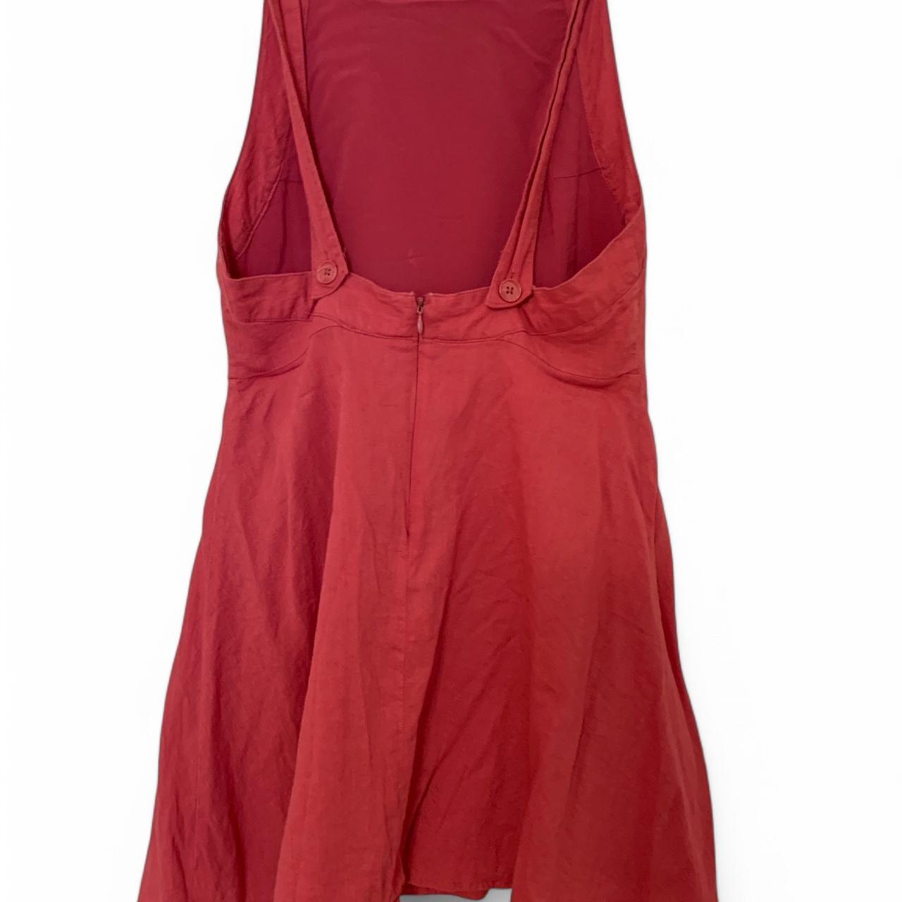 Pink Kimchi Blue pinafore style mini dress . Super... | Depop