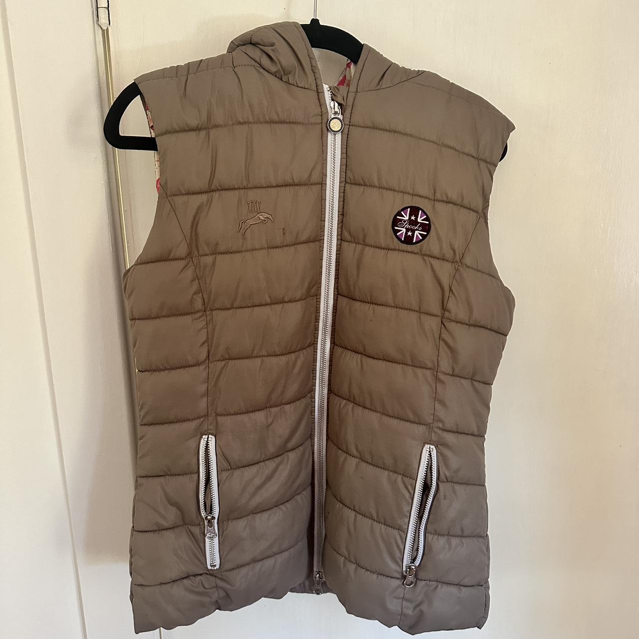 Spooks equestrian riding puffer vest Medium Good... - Depop