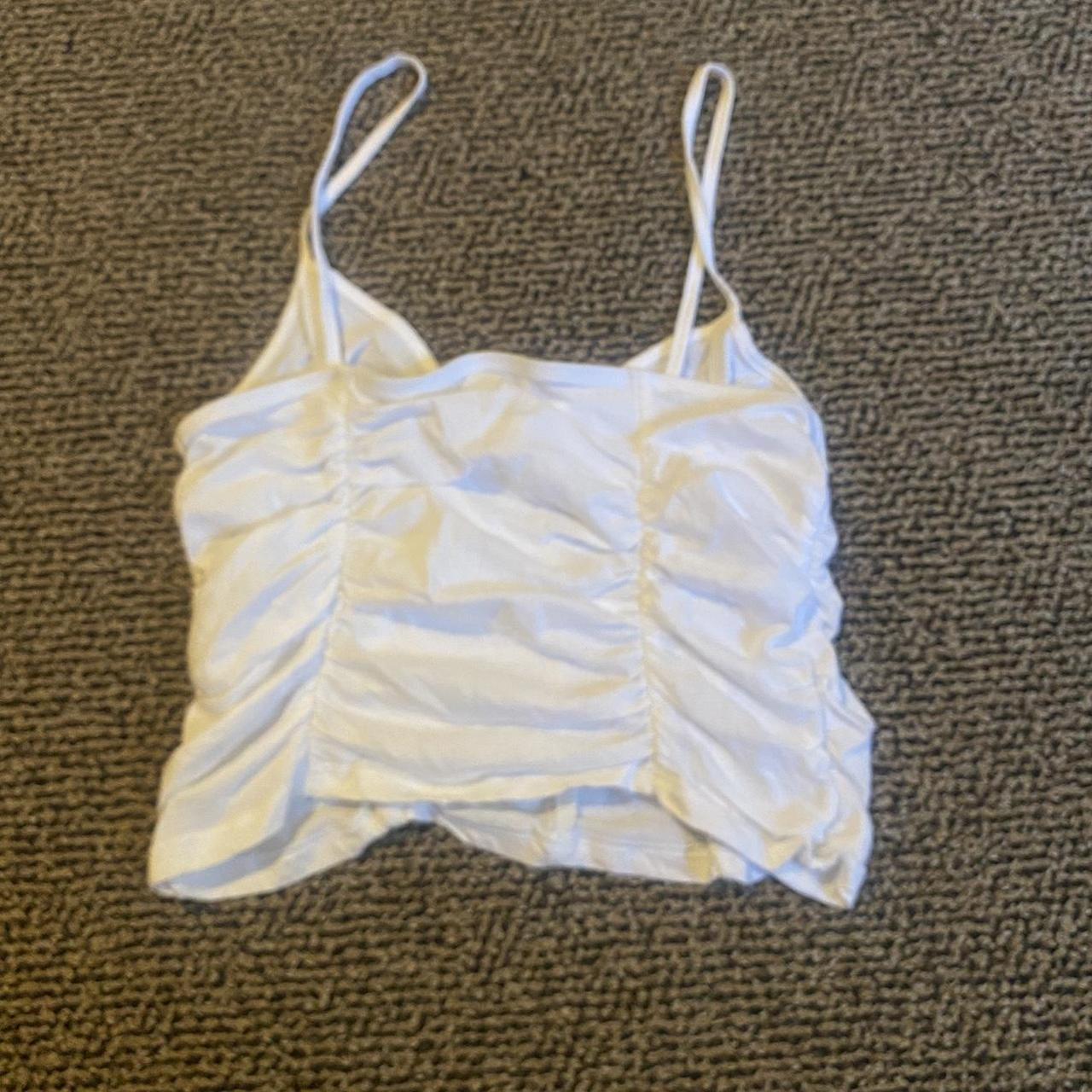 Top shop white tank #tanks #topshop #nordstrom... - Depop