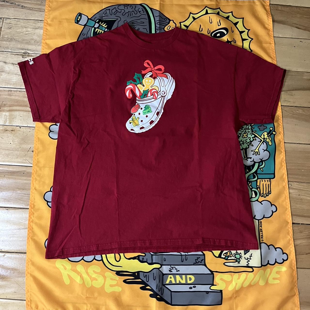 Crocs Shirt Holiday 2023 Size extra large , tags... - Depop