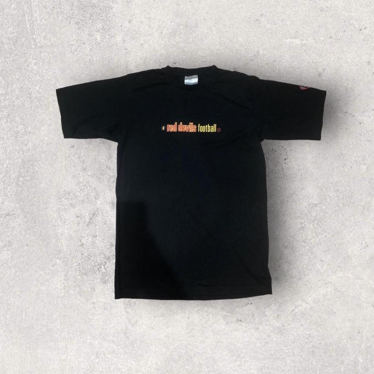 VINTAGE Y2K NIKE BELGIUM “RED DEVILS” T SHIRT size... | Depop