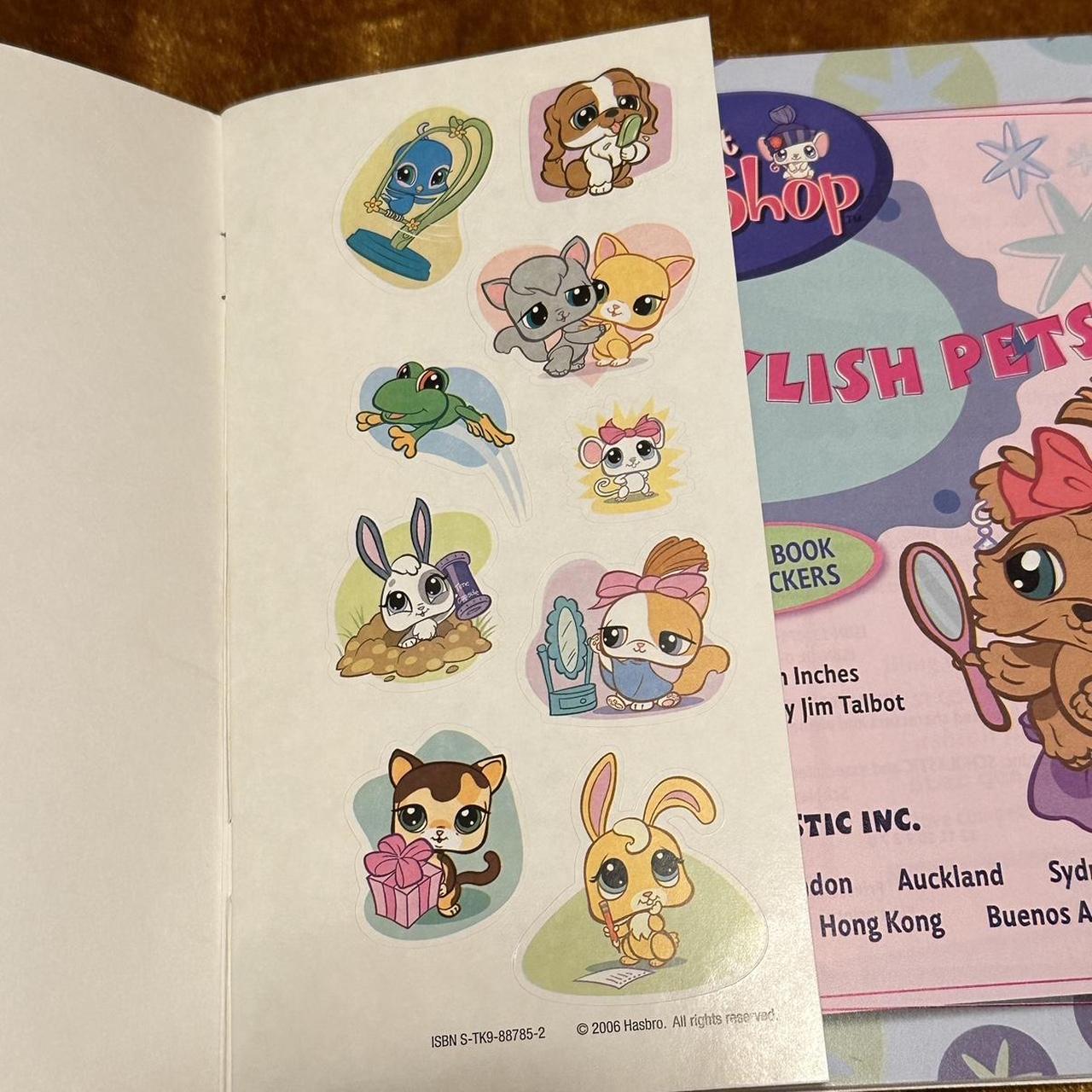 ADORABLE deadstock 2007 LPS activity book that comes... - Depop