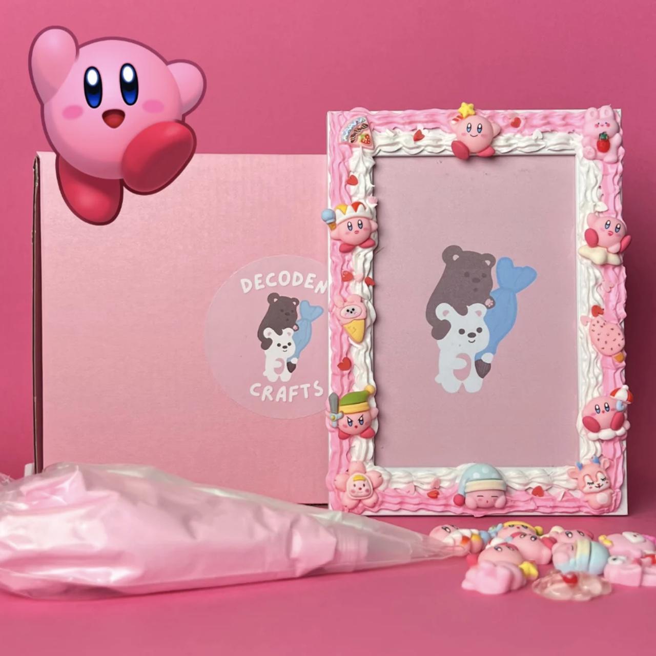 DECODEN CRAFTS : Decorated Frames Kirby DIY KIT :... - Depop
