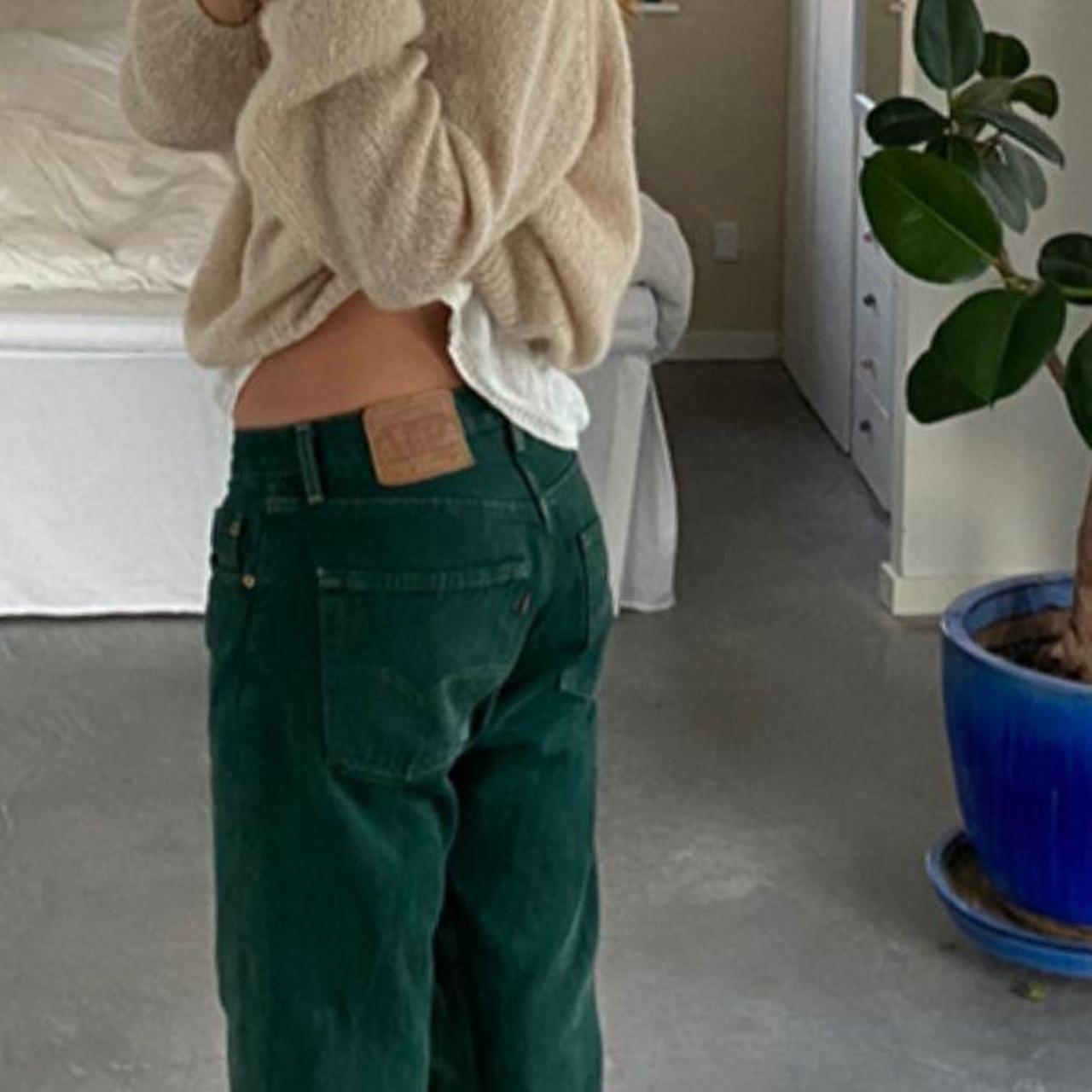 Vintage green corduroy 511 Levis - in love w these... - Depop