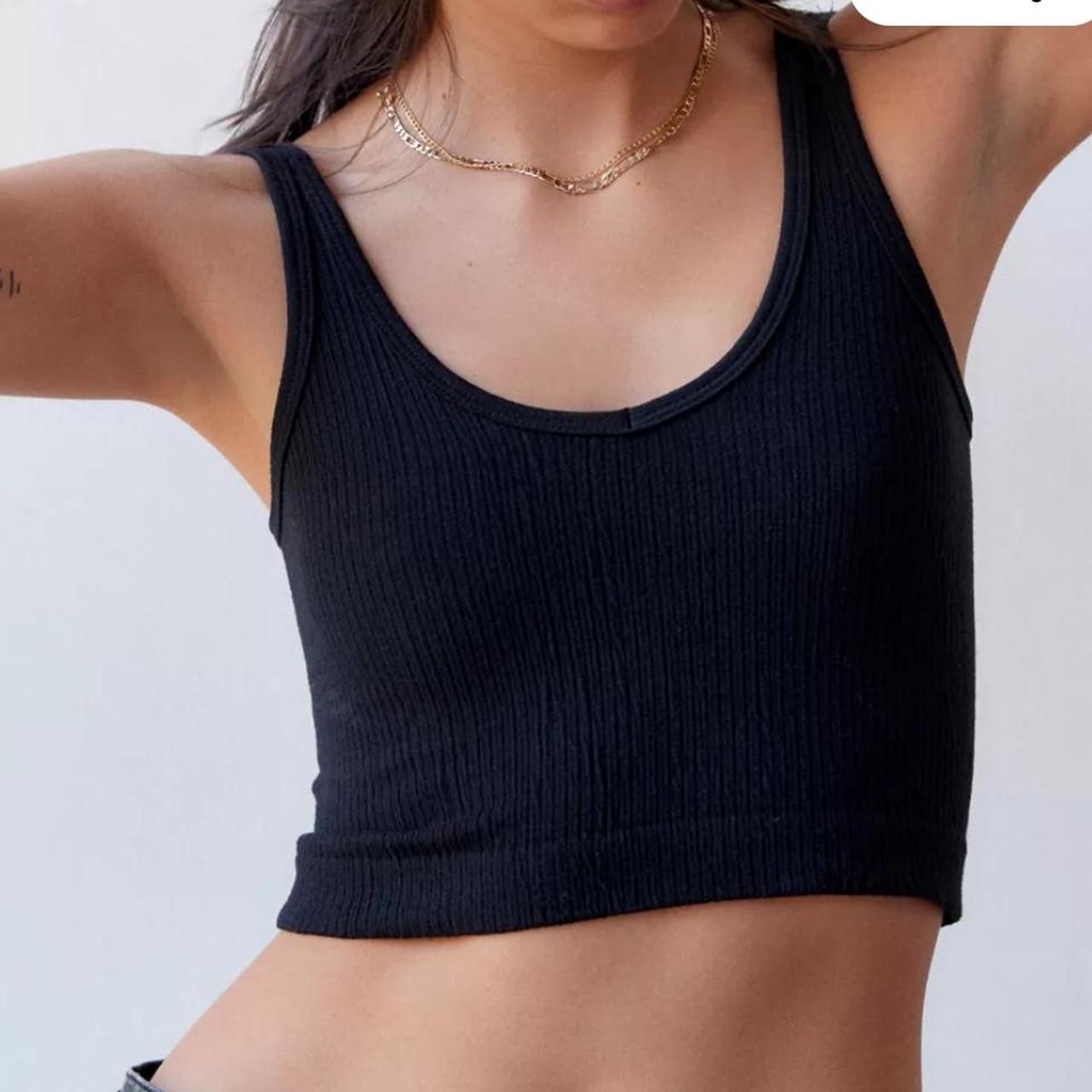 Out From Under Drew Seamless Ribbed Bra Top :) -... - Depop