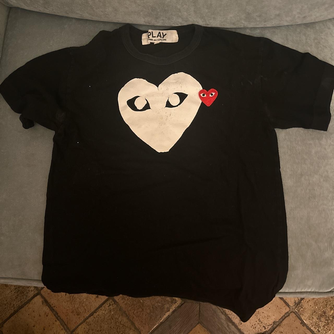 CDG Black shirt - Depop