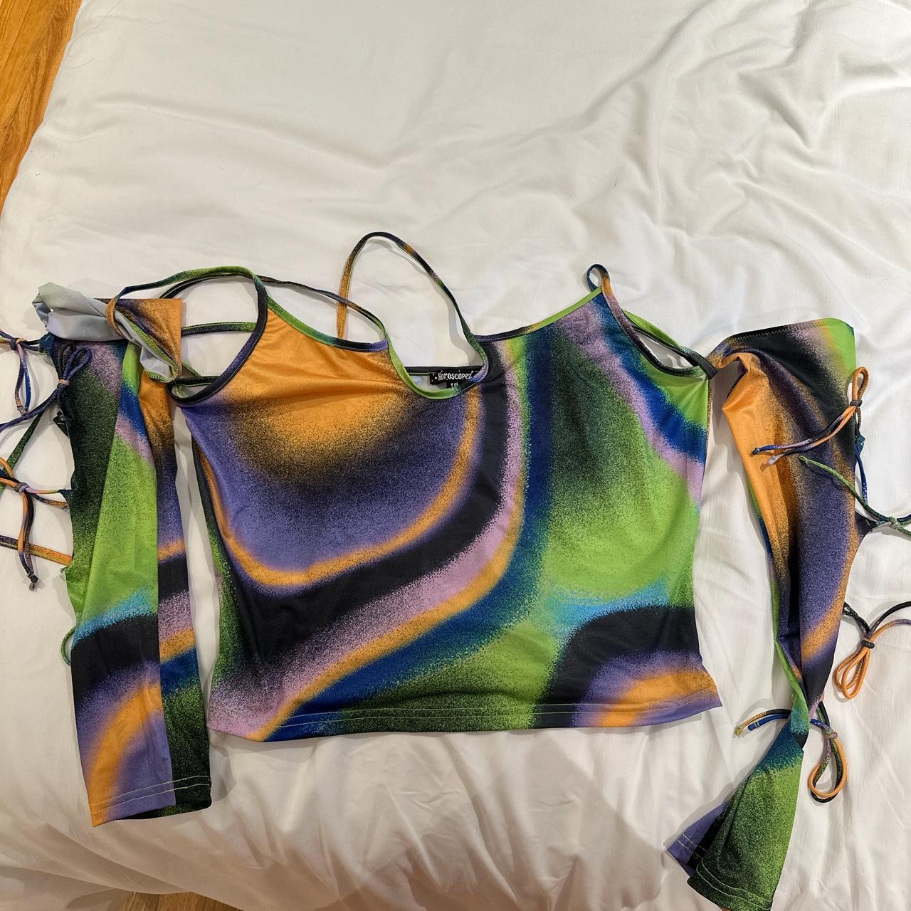 Dolls Kill plus - Digital States Halter top Brand... - Depop