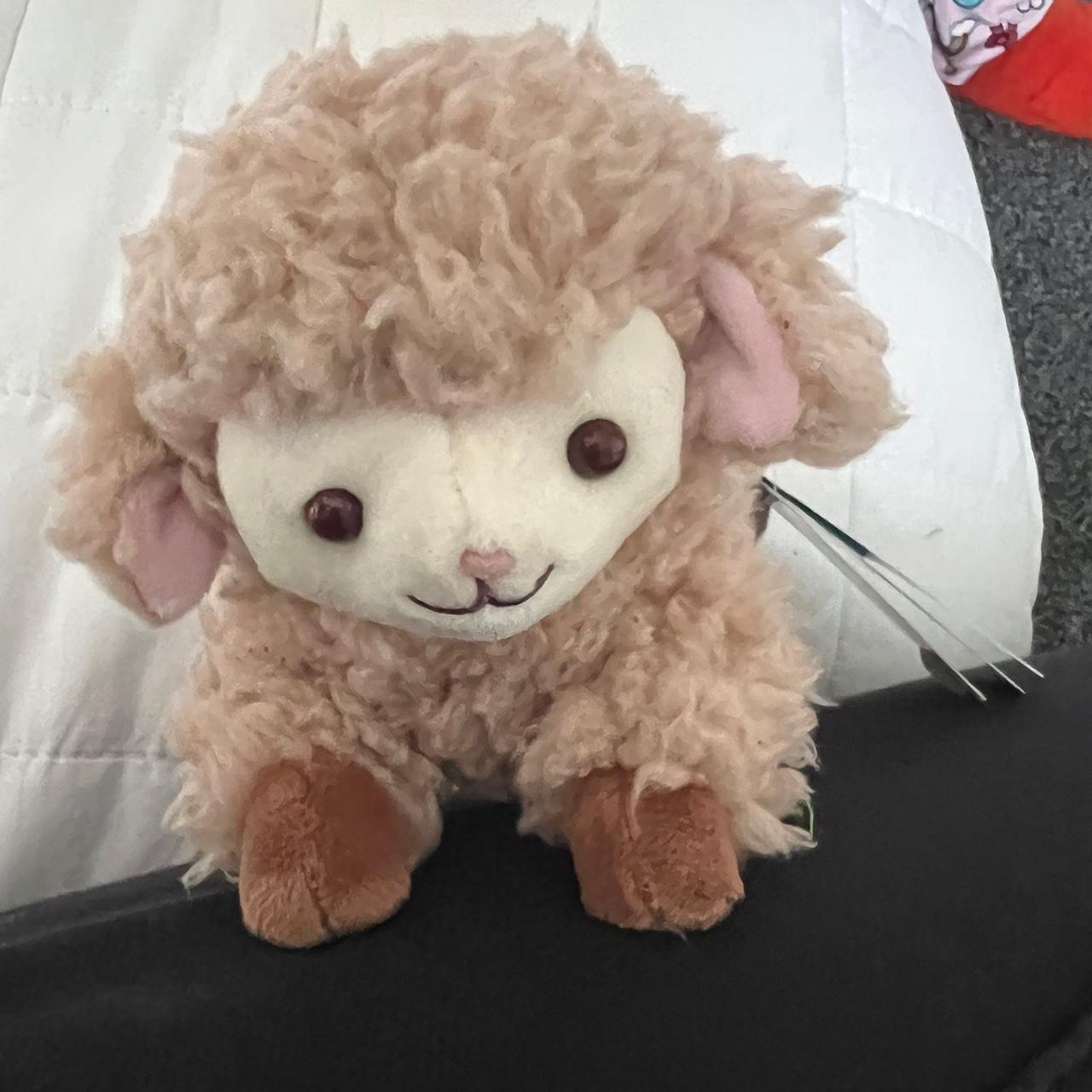 Amuse cute little lamb plushy only been stored kawai... - Depop