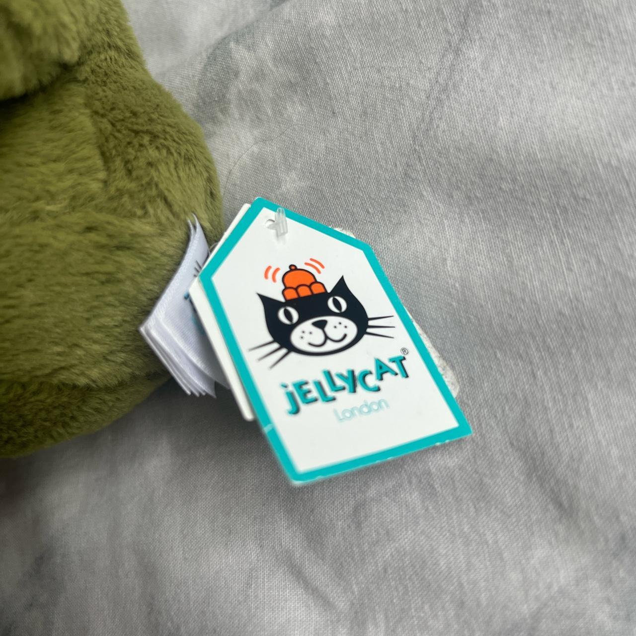 Jelly cat small felipe frog prince plush used but in... - Depop