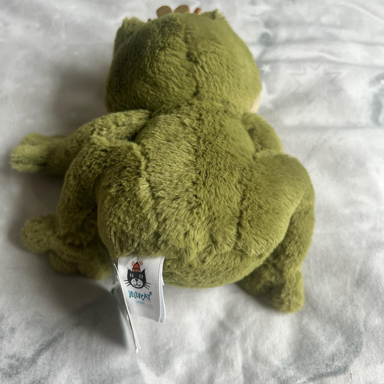 Jelly cat small felipe frog prince plush used but in... - Depop