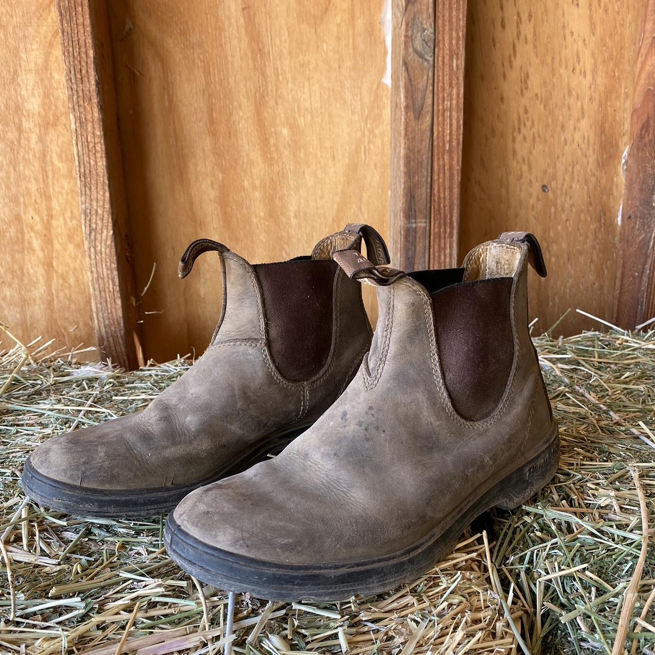 Worn n loved work boots, as pictured Still in great,... - Depop