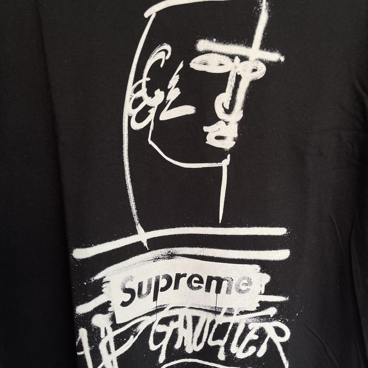 Supreme SS19 Jean Paul Tee Supreme Tag Size -... - Depop