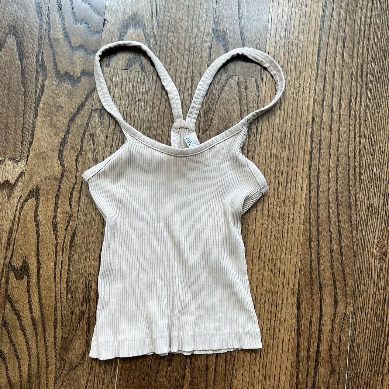 zara top -basic top -tank top -bundle to... - Depop