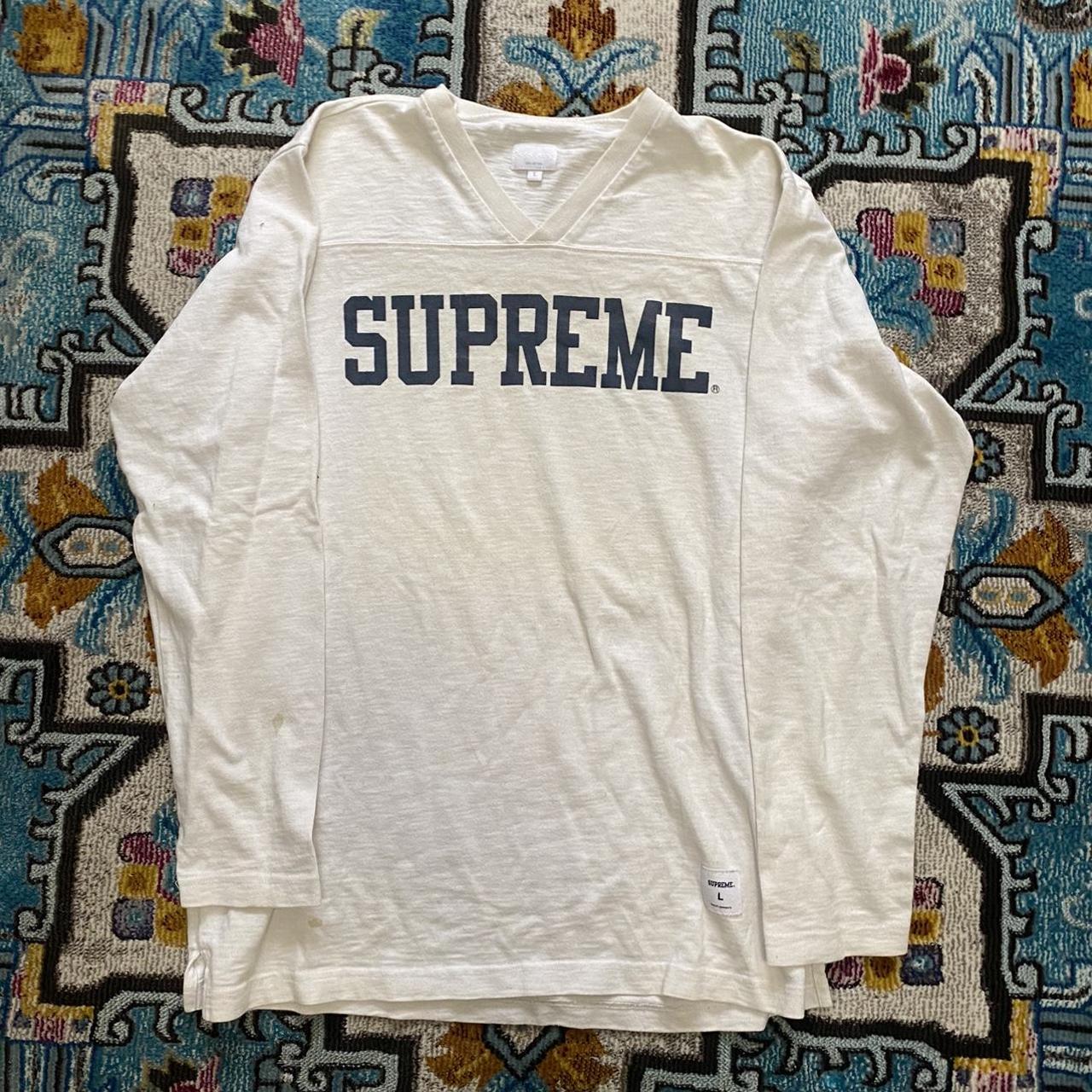 Supreme 2010 hockey jersey #supreme - Depop