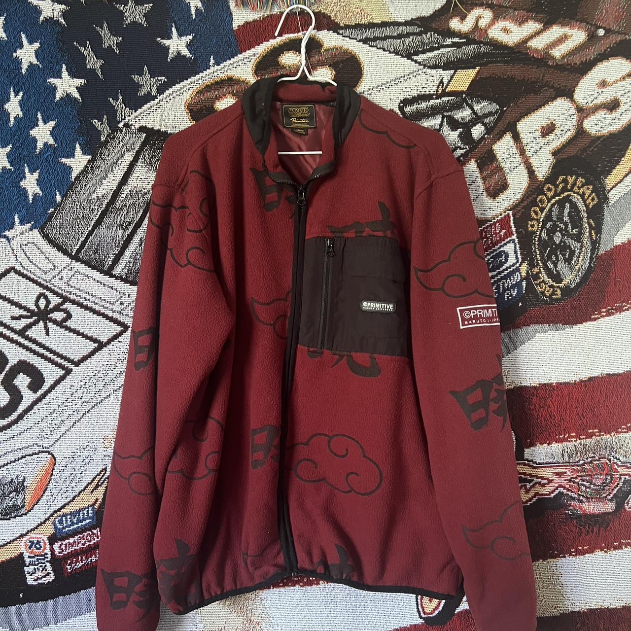 Primitive Naruto sherpa jacket Size... - Depop