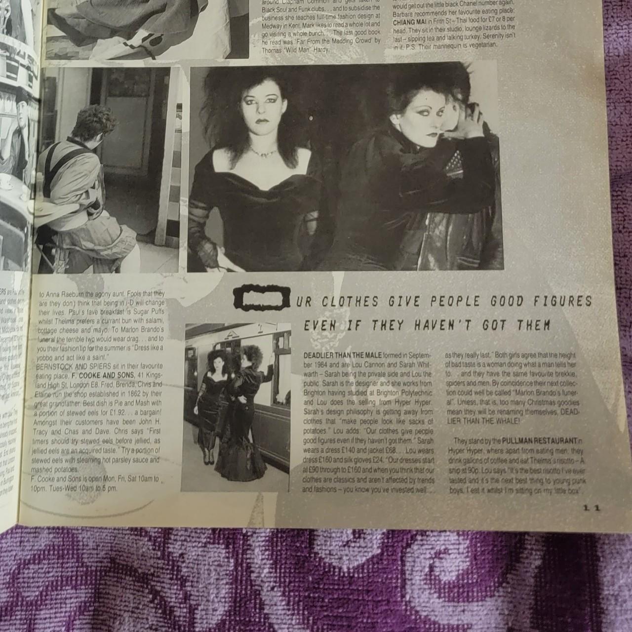 from 80's goth designer sarah whitworth "deadlier... | Depop