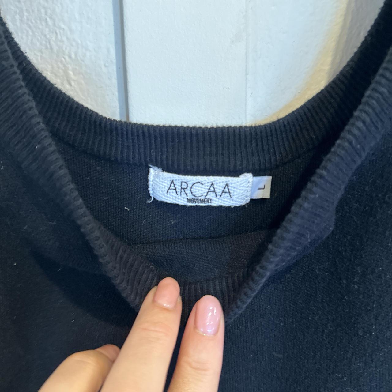 Arcca Movement Knit crop Great condition Size L... - Depop