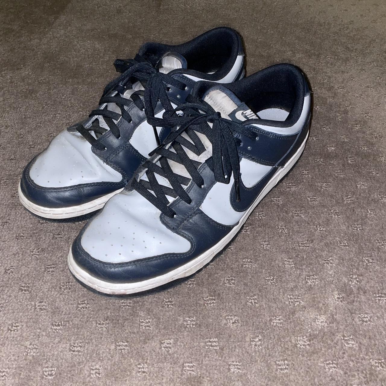 NIKE GEORGETOWN DUNKS US12 PRICE NEGOTIABLE - $150 - Depop