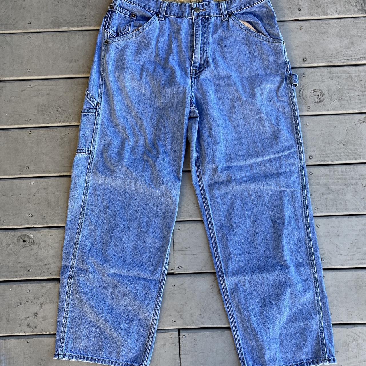 Vintage Timberland Jeans Size: 36x32 US Shipping... - Depop