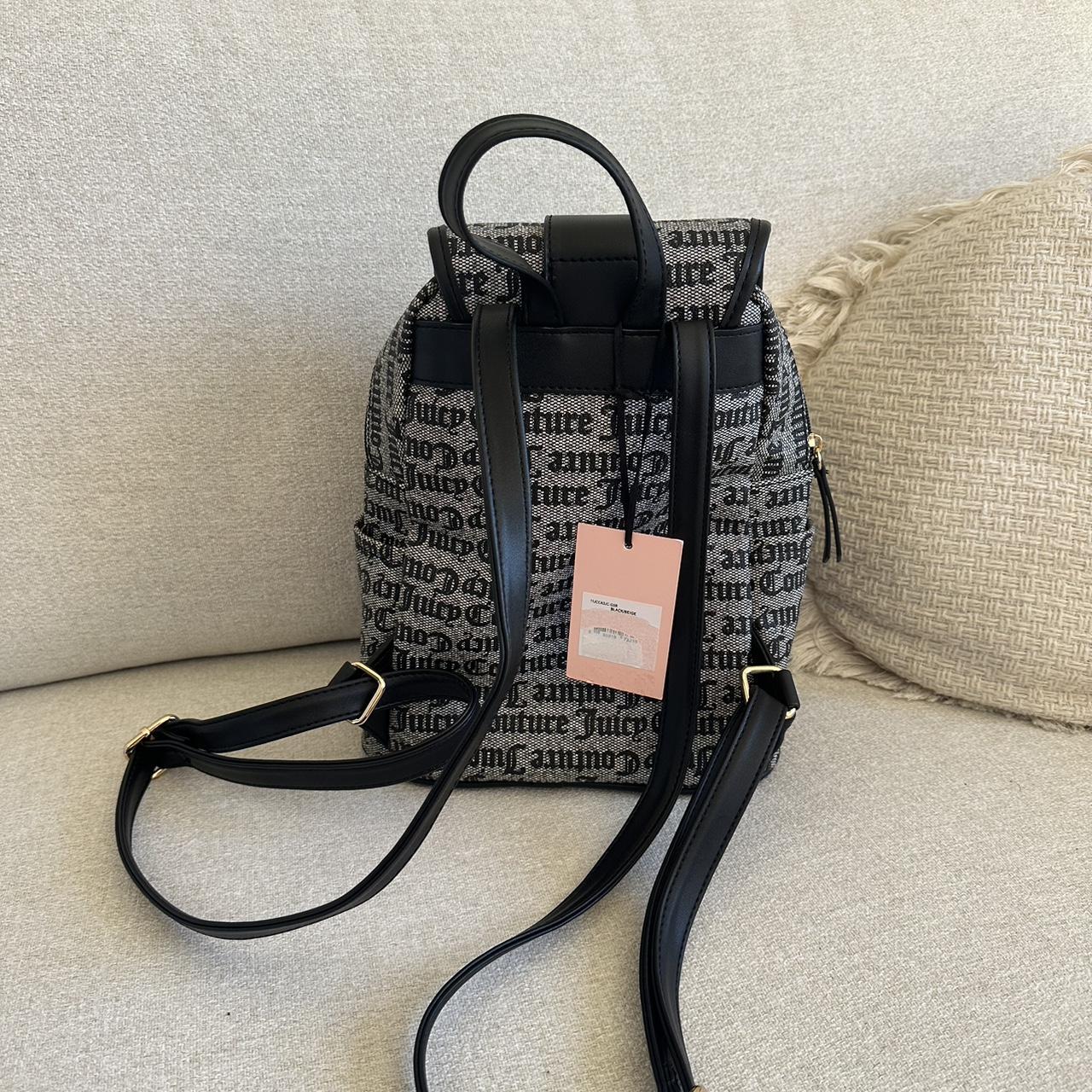 Juicy Couture mini grey backpack - NEW with... - Depop