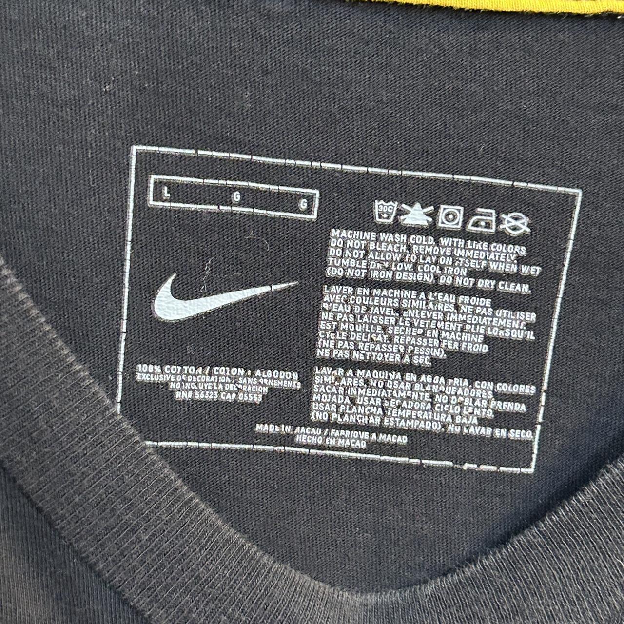 Vintage Nike Discovery Channel Shirt L black... - Depop