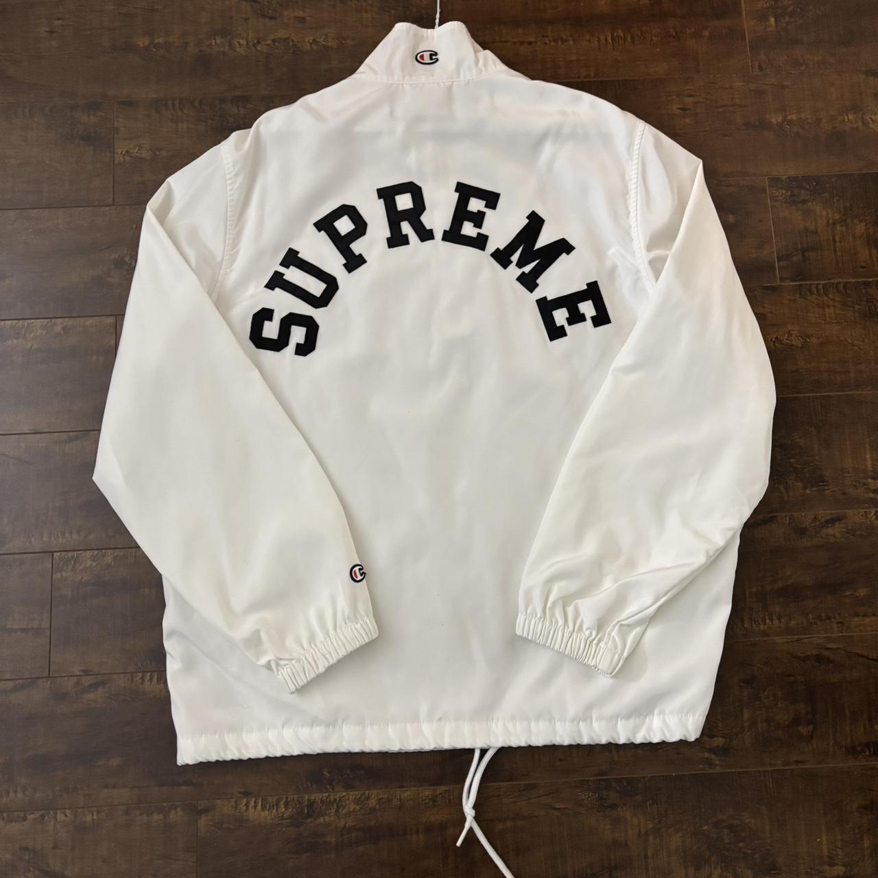 Champion x Supreme Collab Windbreaker/Anorak!... | Depop