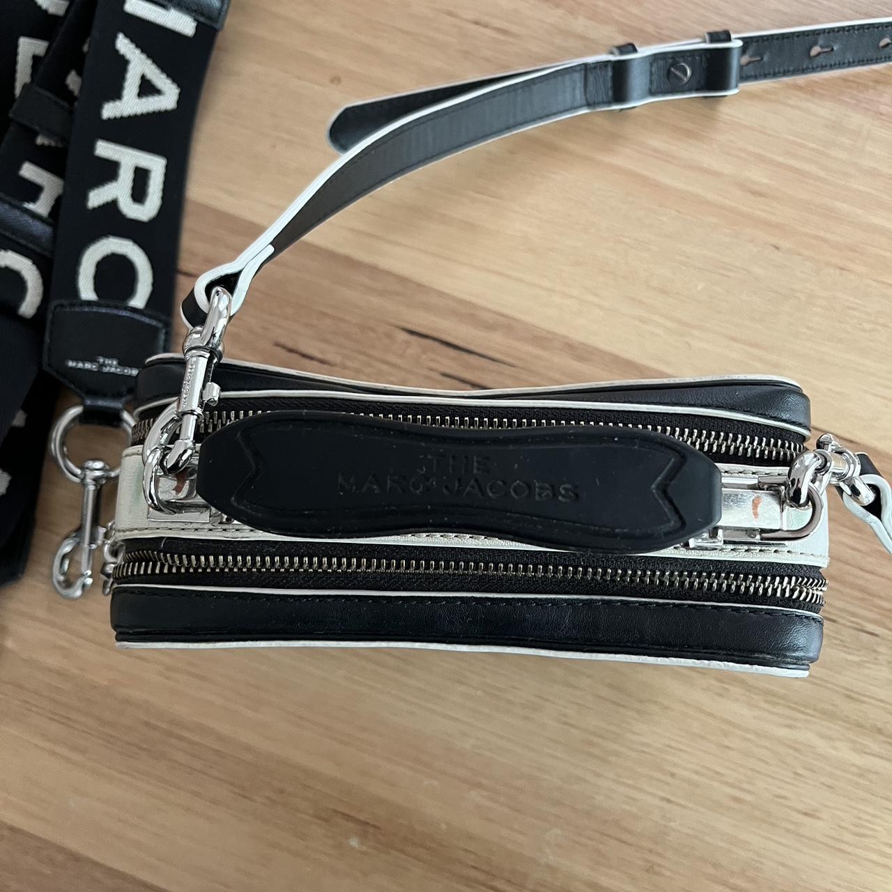 Marc Jacobs Lunch Box - black and white crossbody... | Depop