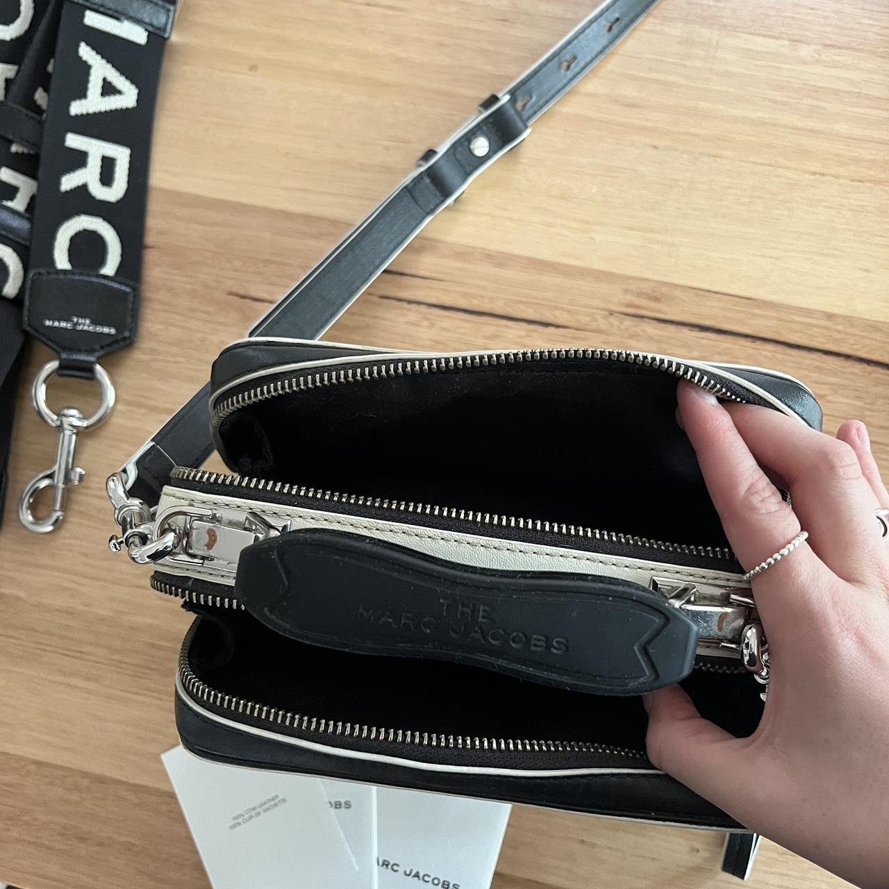 Marc Jacobs Lunch Box - black and white crossbody... | Depop