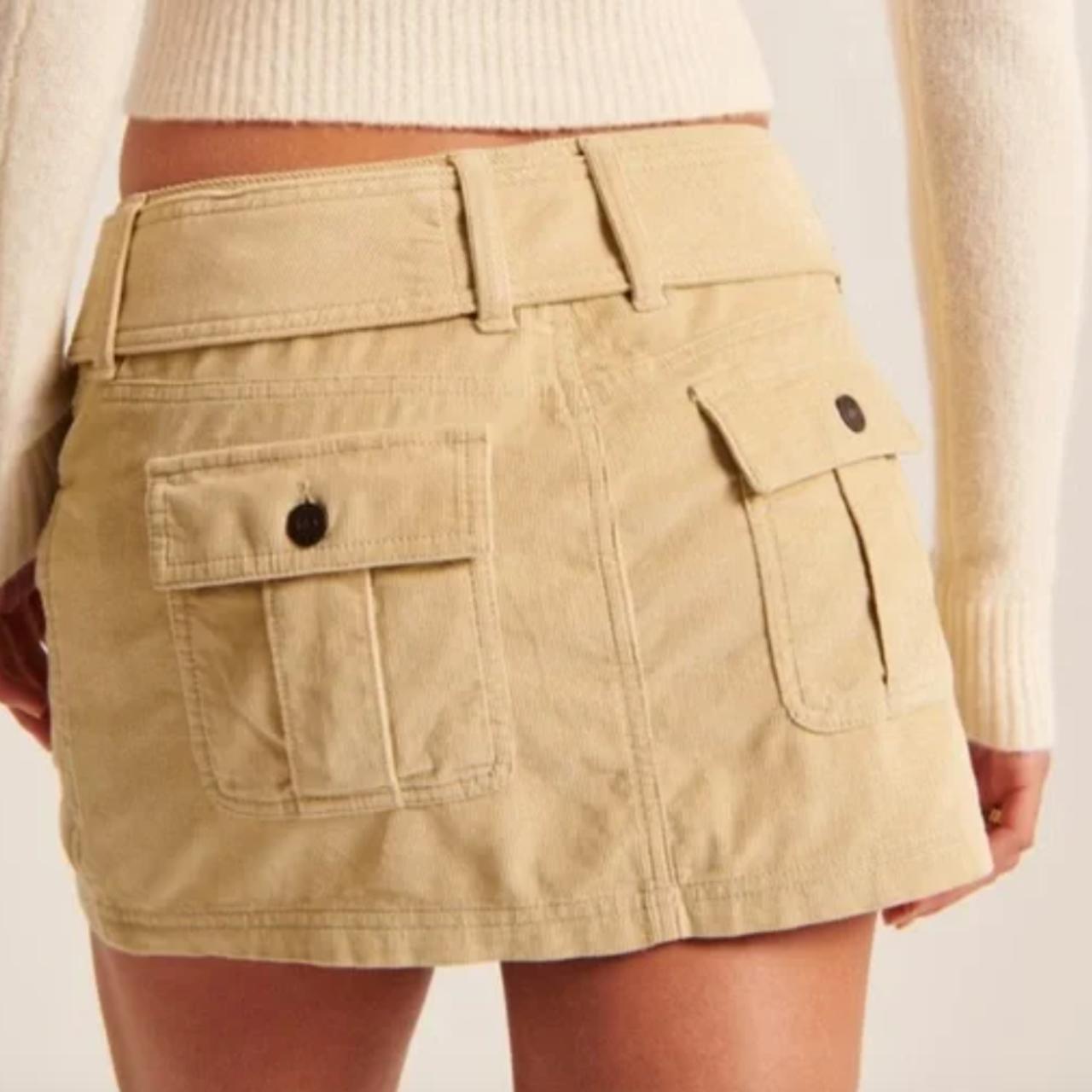Abercrombie 2000's Utility Cargo Skirt - brand:... - Depop