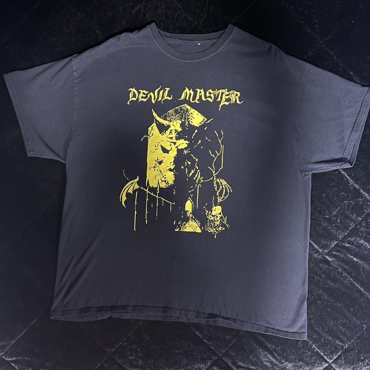 Real authentic death metal t-shirt - devil master-... - Depop