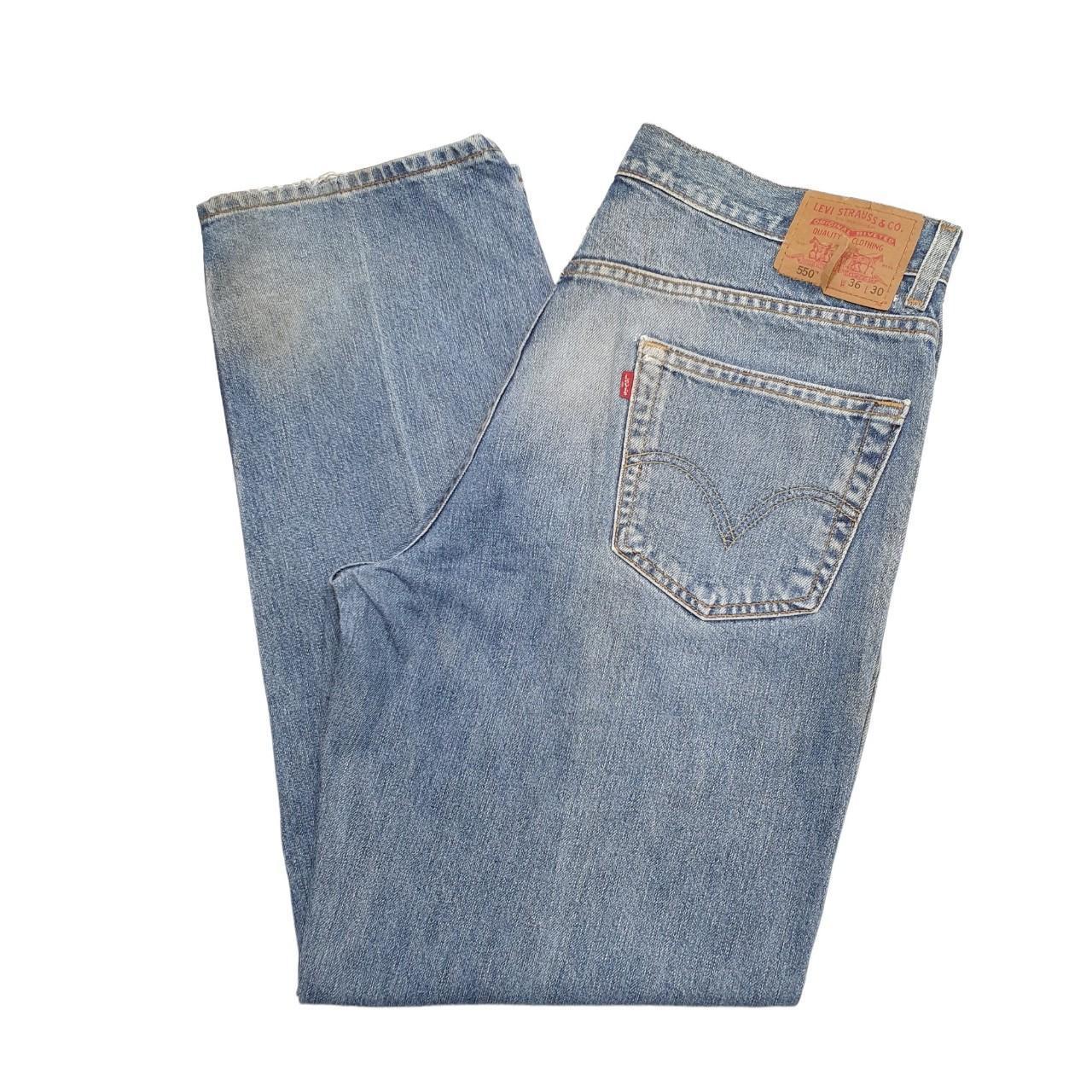 20563 Levis 550 Loose Fit Jeans Waist 36 Inseam Depop