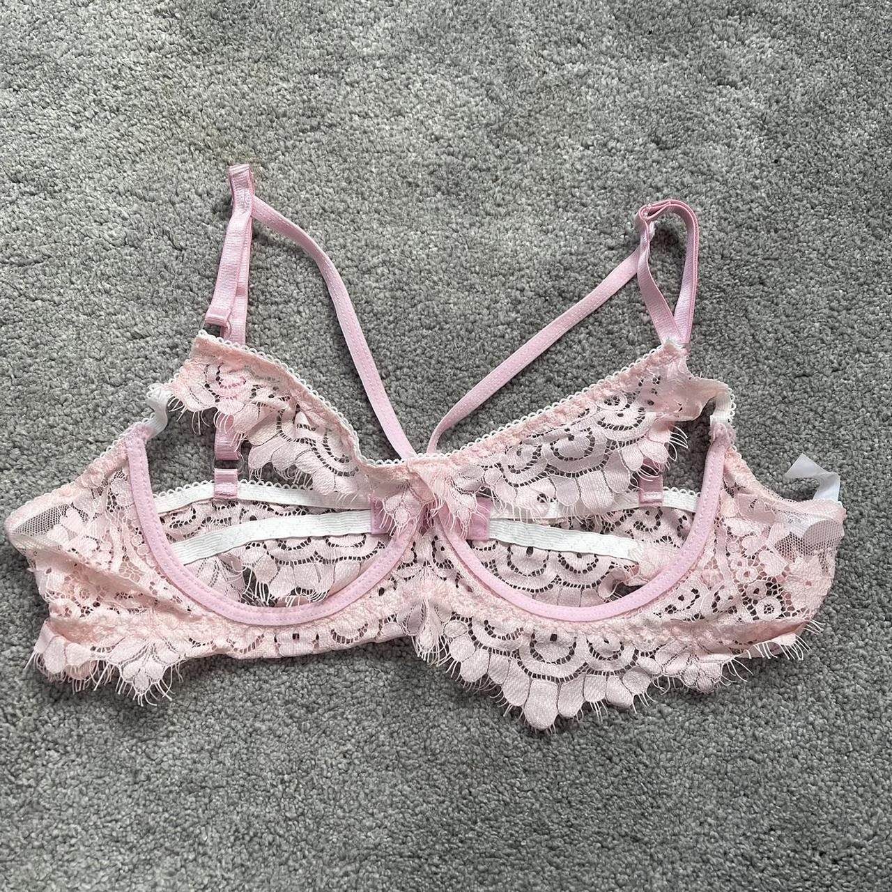 Selling this #shein pink bra Worn once 📸 Built in... - Depop