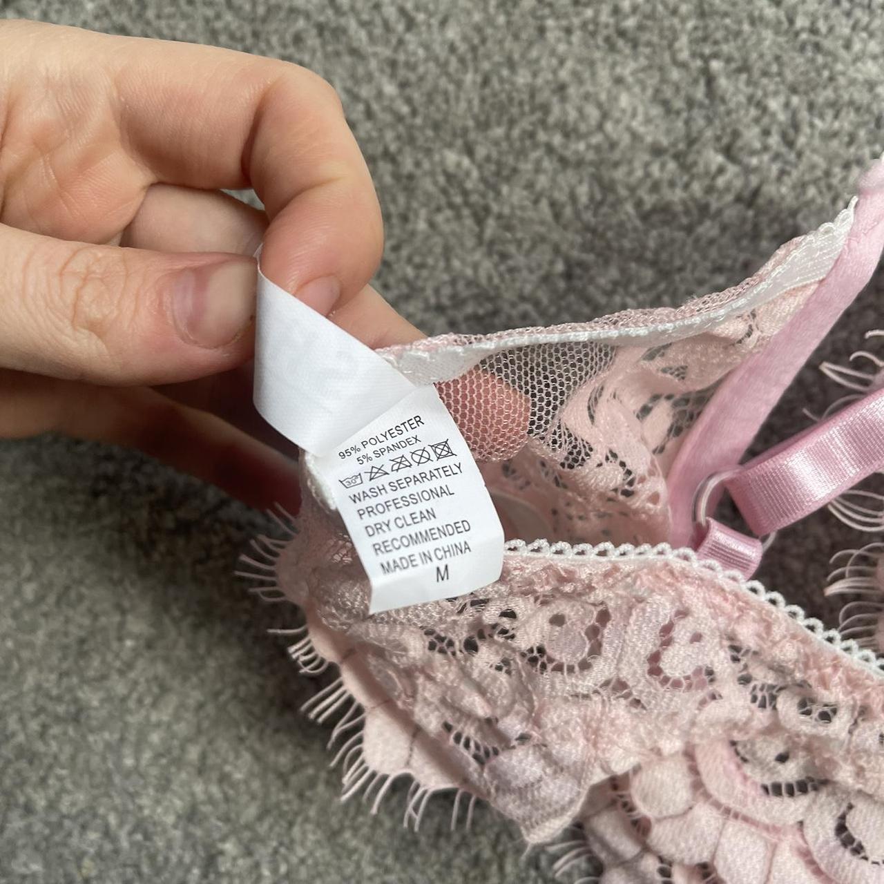 Selling this #shein pink bra Worn once 📸 Built in... - Depop