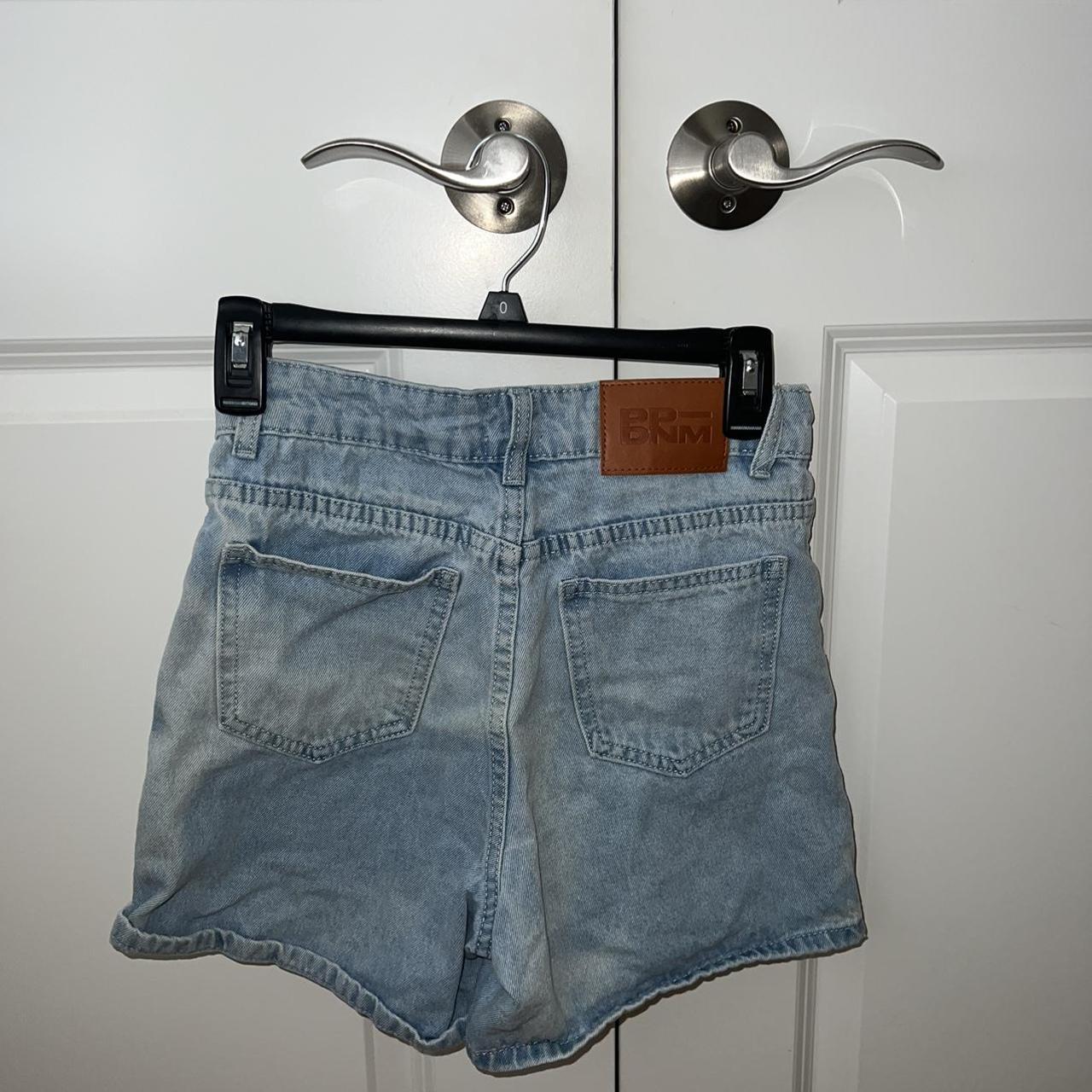 Princess Polly Women's Blue Shorts | Depop